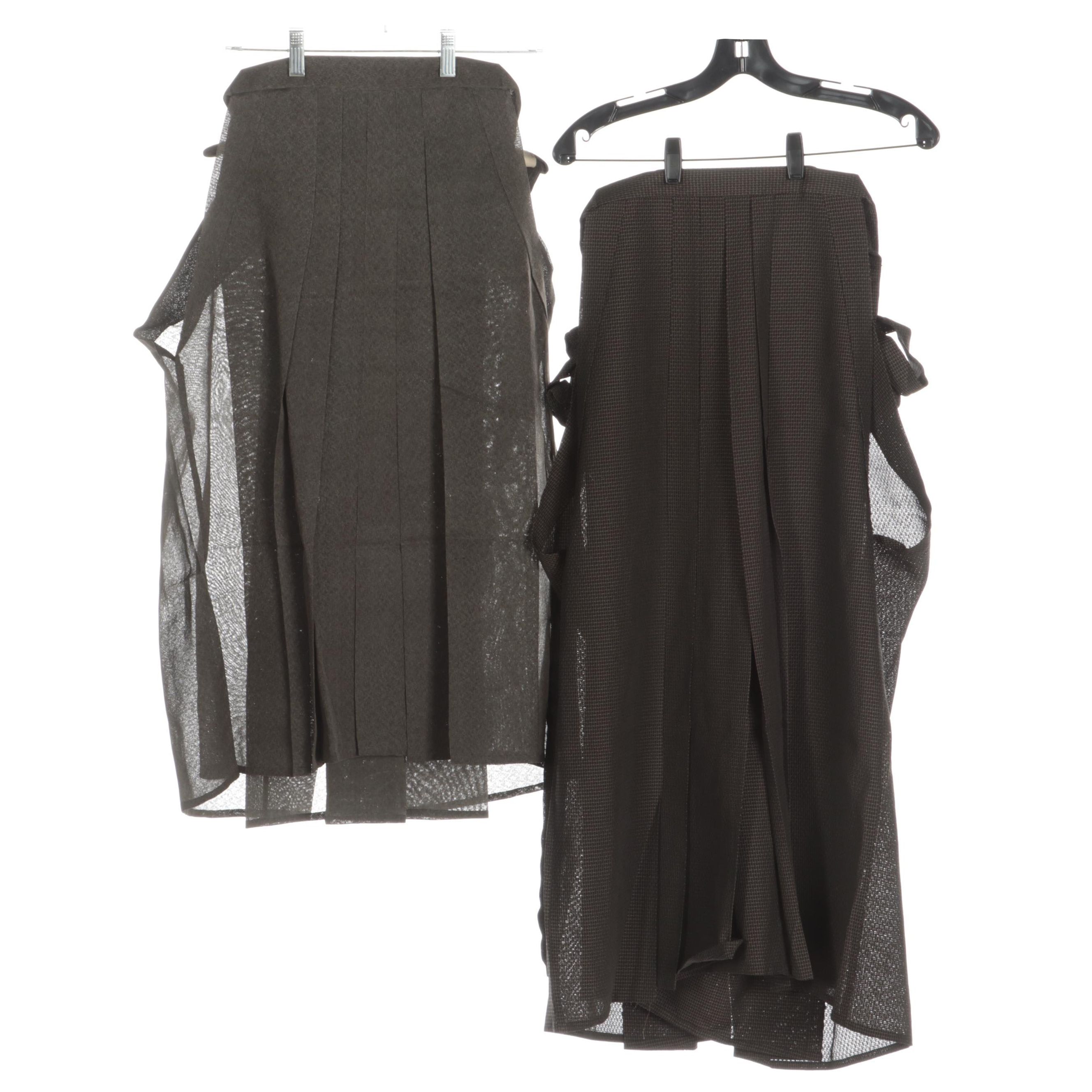 Patterned Umanori Hakama with Multi-Thread Andon Bakama | EBTH