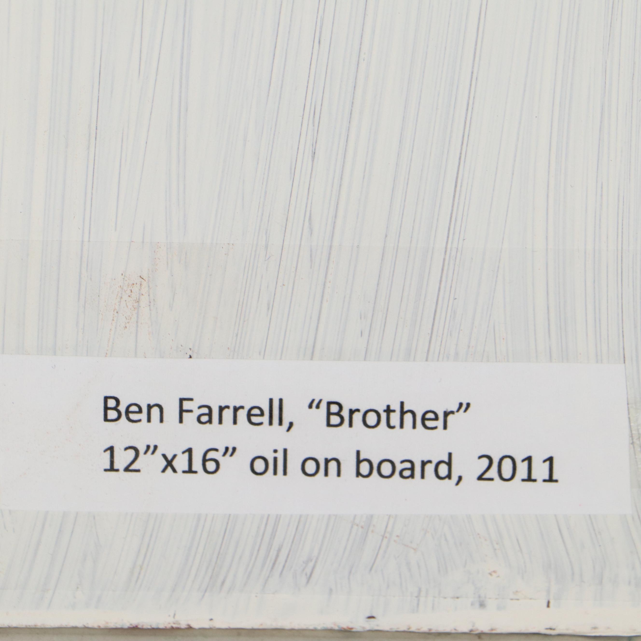 Ben Farrell Oil Painting "Brother," 2011 | EBTH