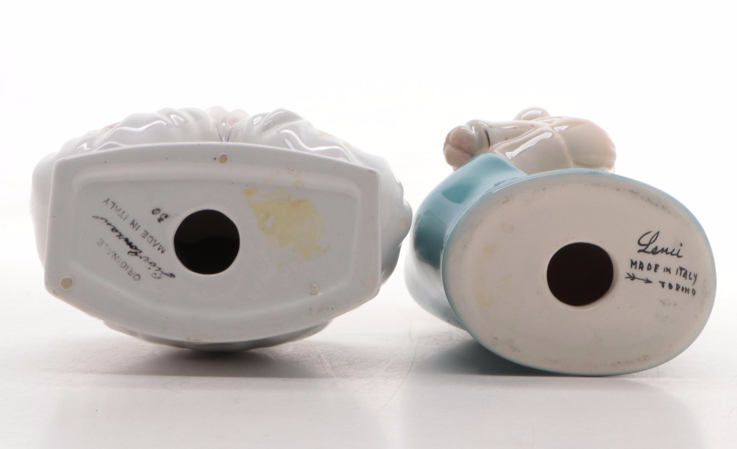 Lenci Pottery Madonna and Child with Other Italian Ceramic Bust | EBTH