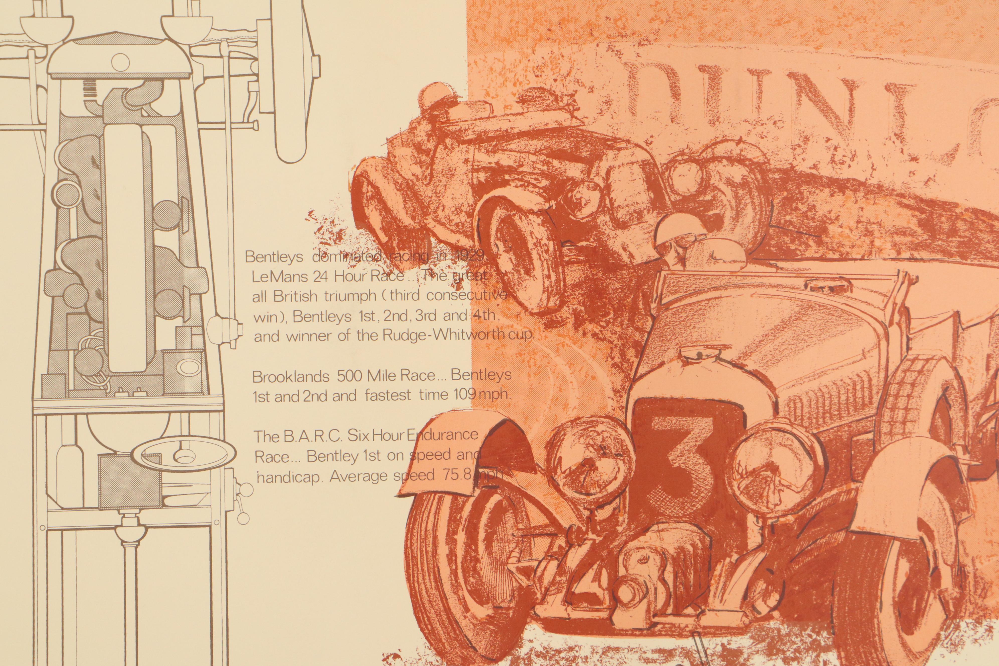 Jim Roslof Serigraph "Ocean Yawl" and "Bentley," Late 20th Century | EBTH