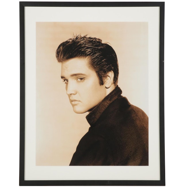 Elvis Presley Headshot Digital Photograph, Late 20th-21st Century ...