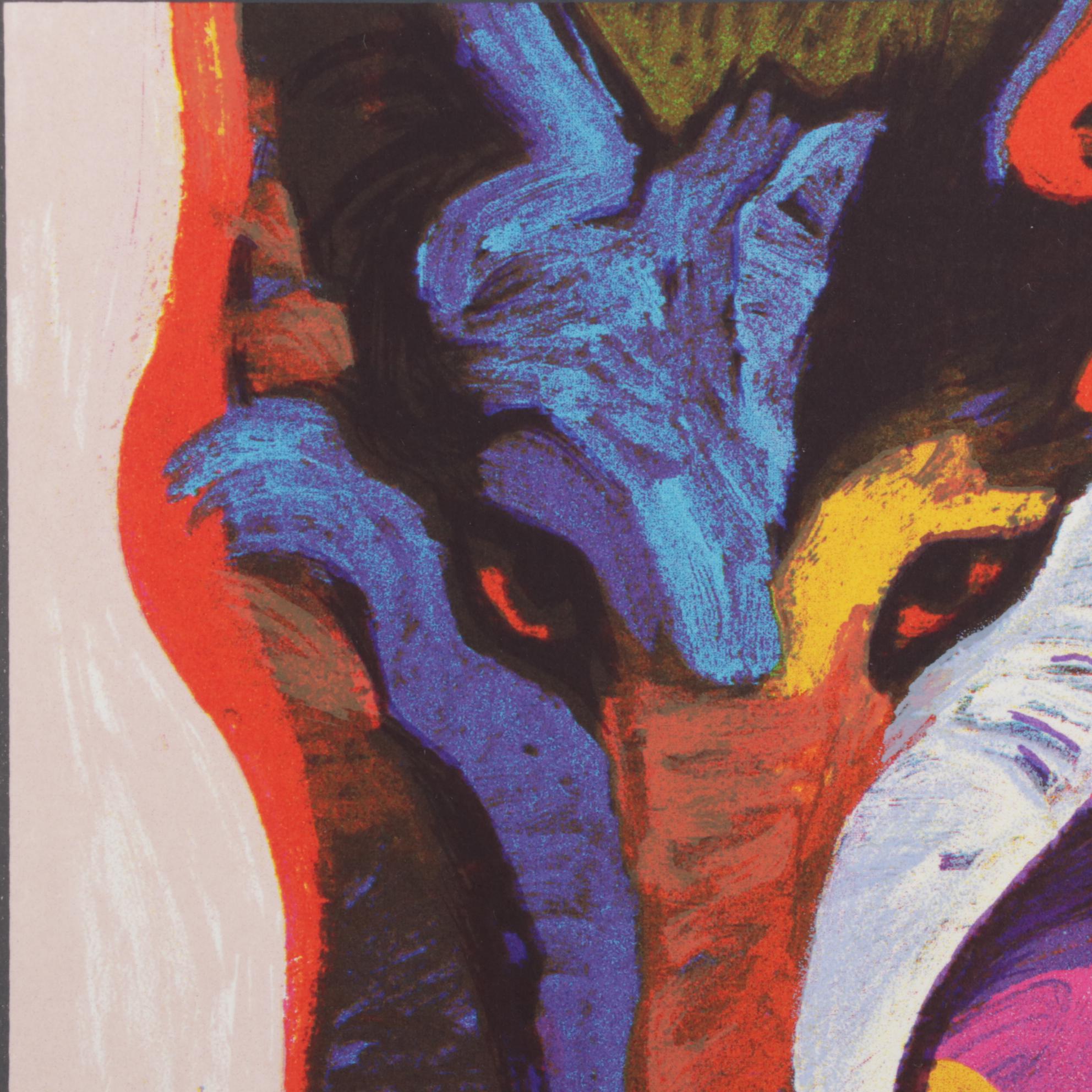 John Nieto Serigraph of Wolf, 1996 | EBTH