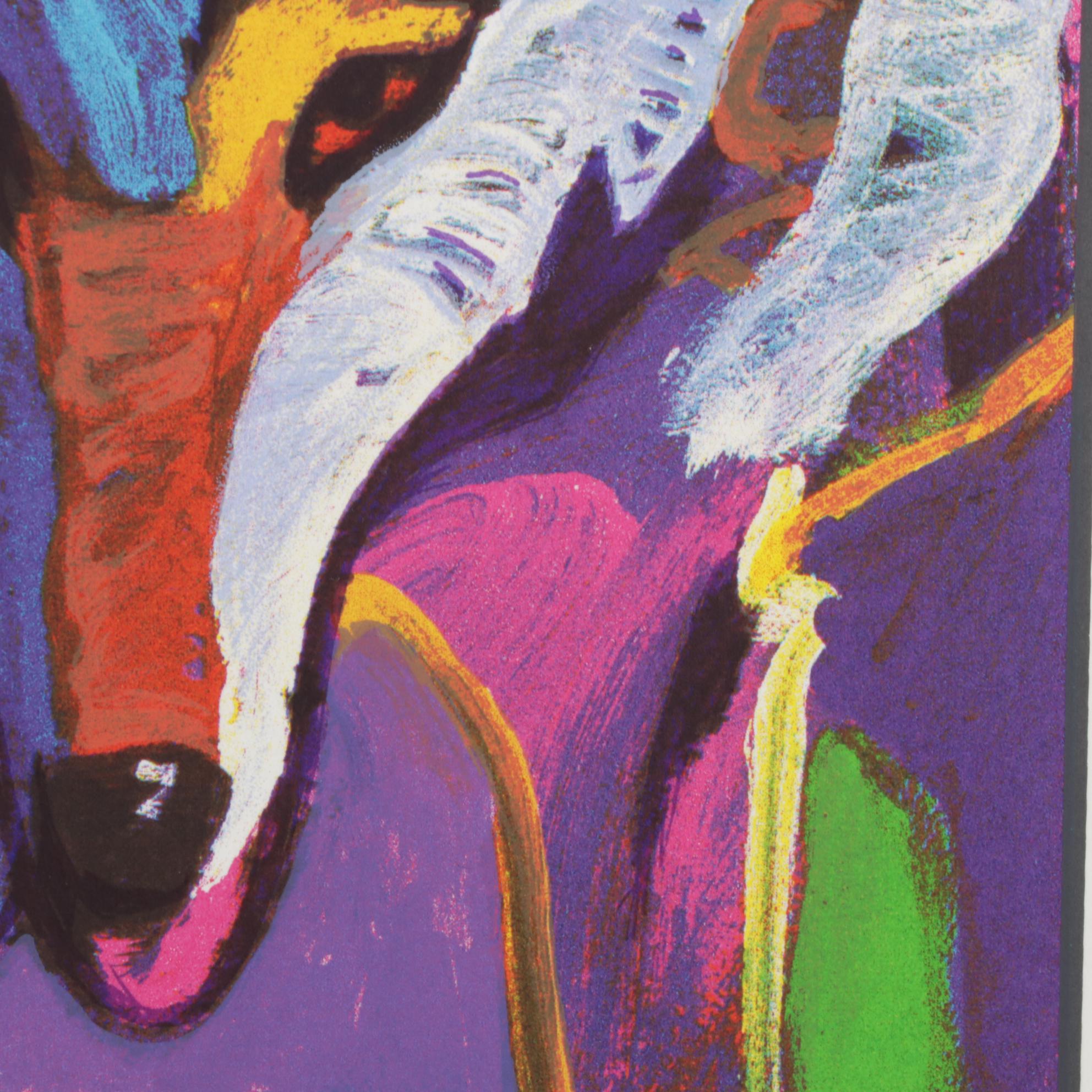 John Nieto Serigraph of Wolf, 1996 | EBTH