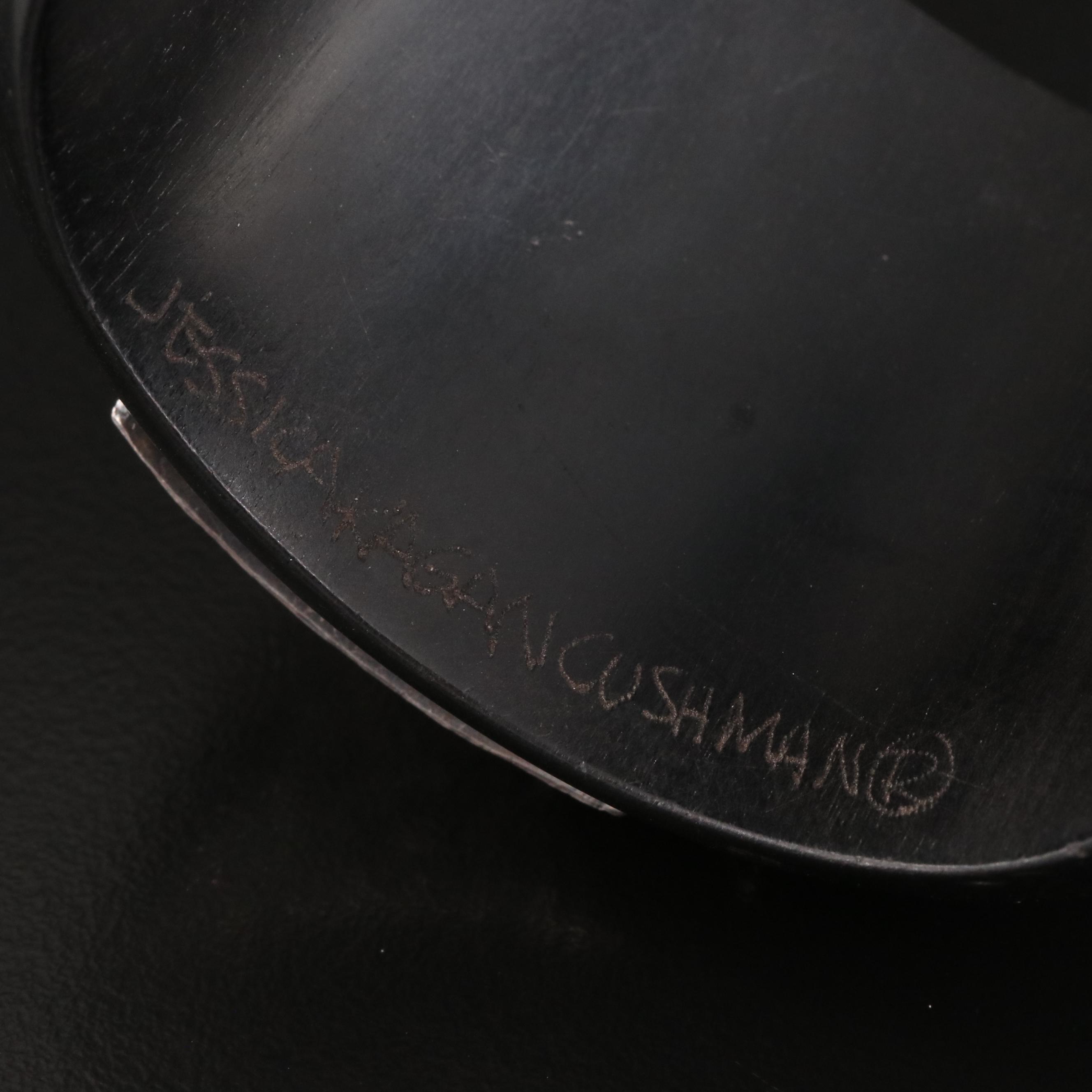 Jessica Kagan Cushman Sterling Pearl and Diamond Wood Cuff | EBTH