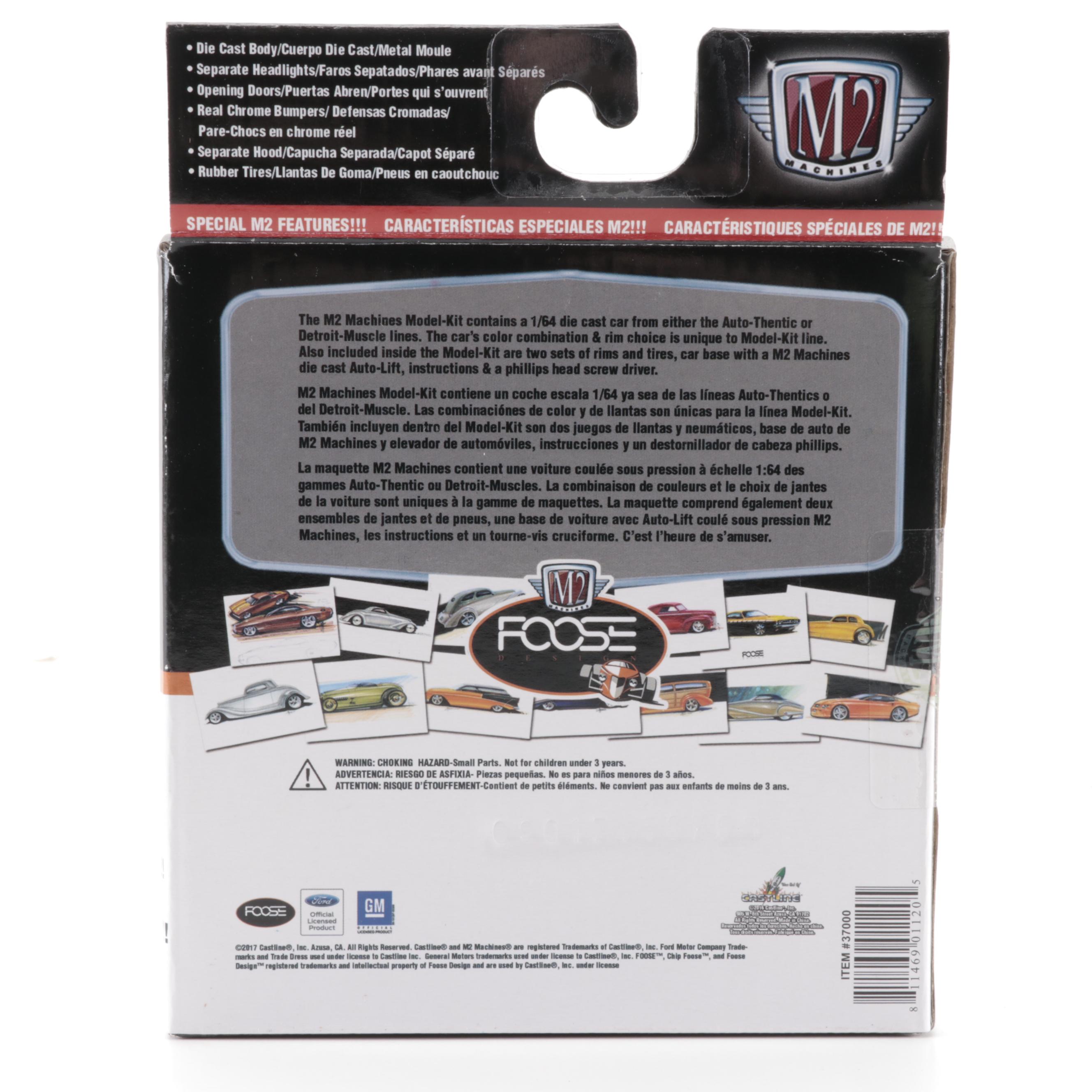 M2 Machines Model Kit Series 1:64 Scale Cars, 2010s | EBTH