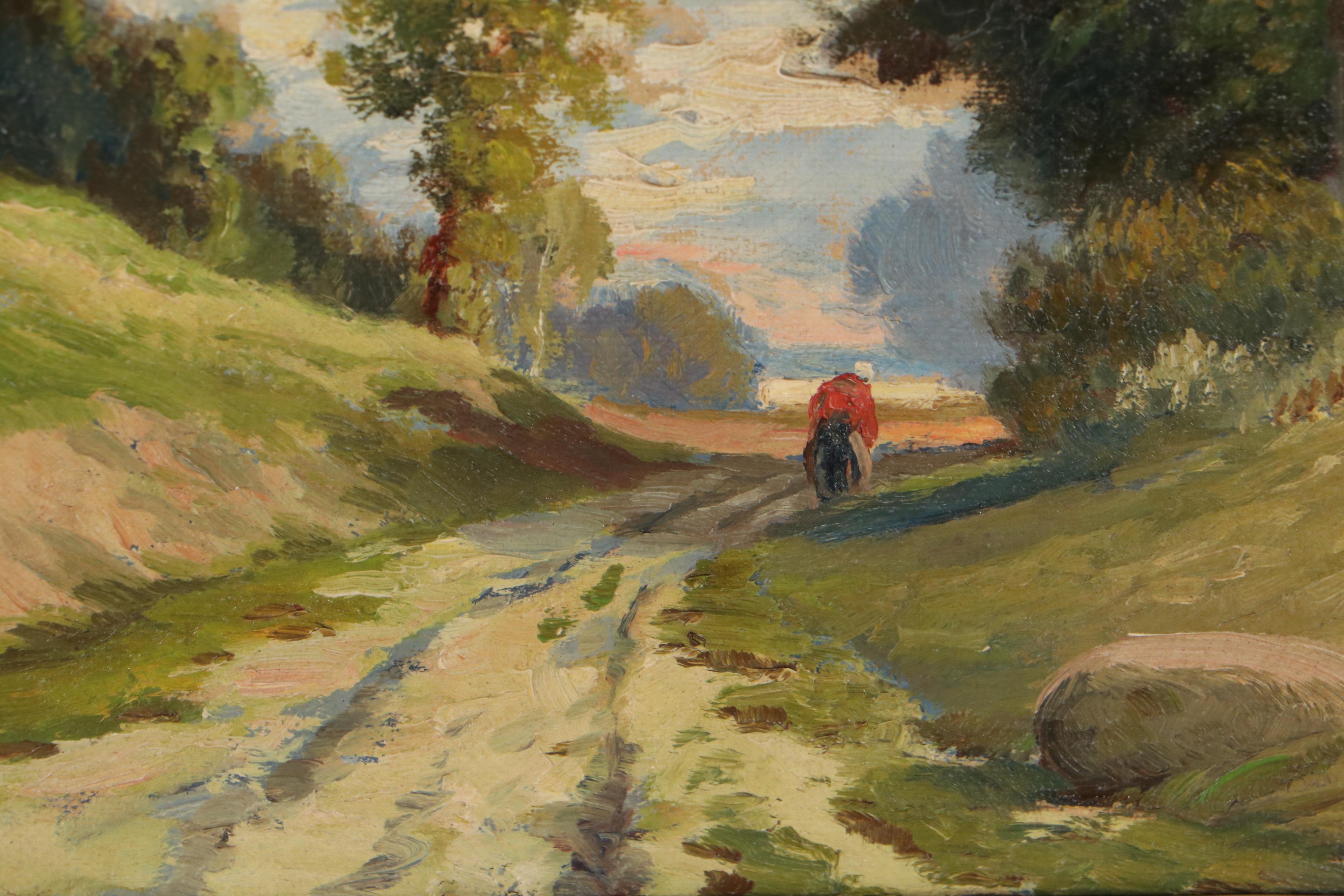 Alex Lefort Landscape Oil Painting | EBTH