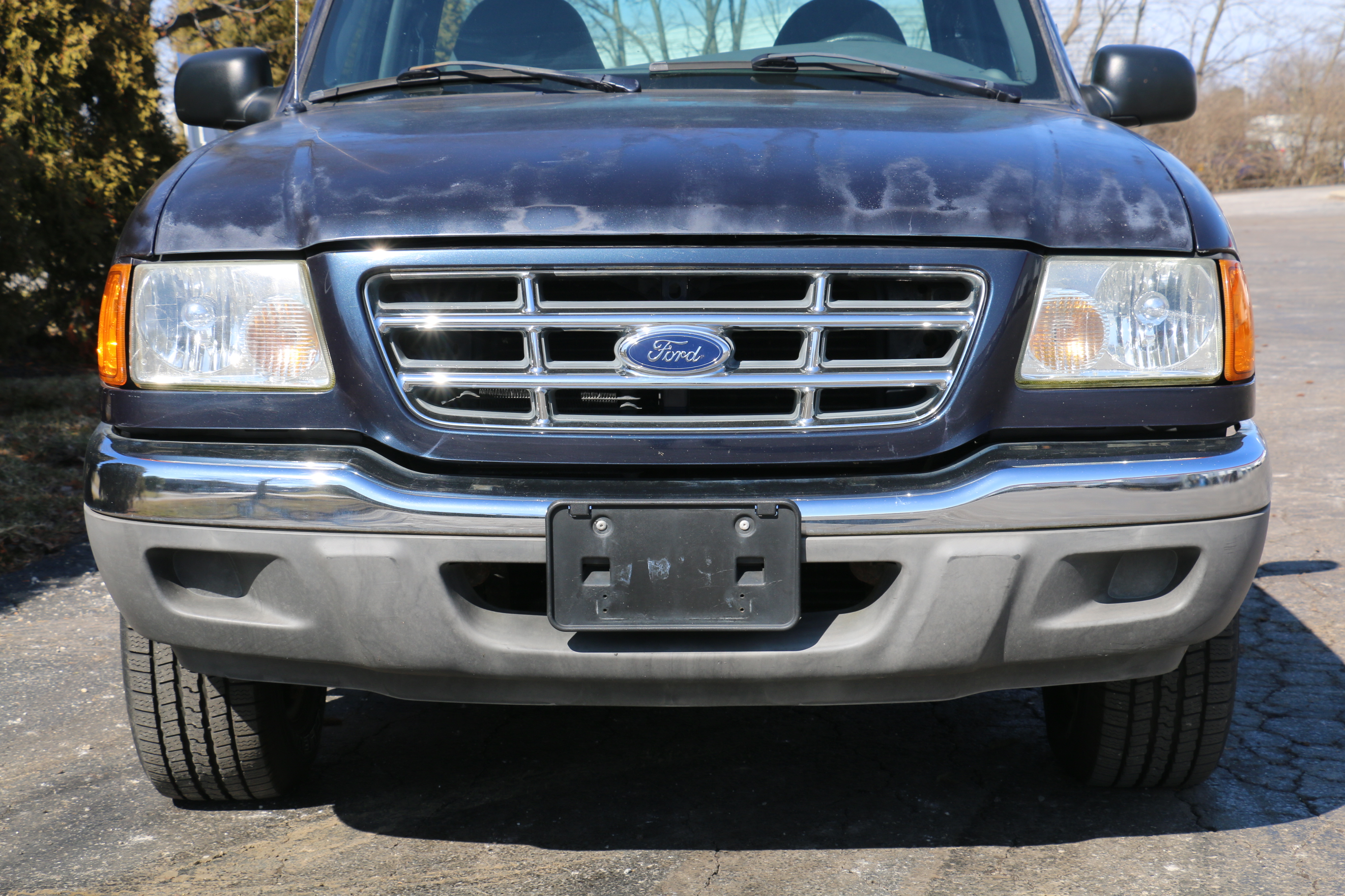 2001 Ford Ranger XLT Stepside Dark Blue Pickup Truck | EBTH