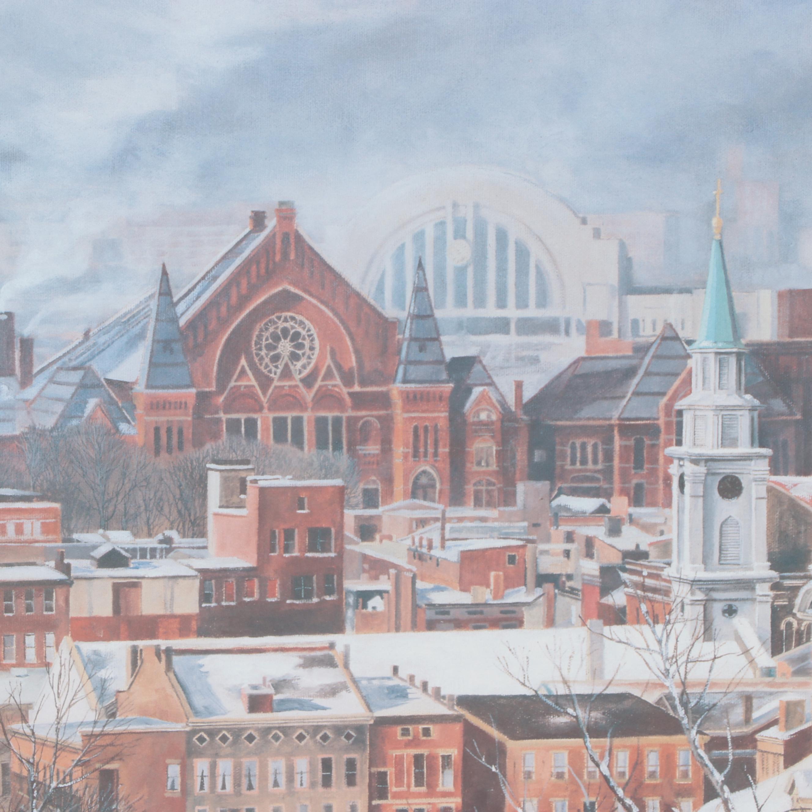 James D. Werline Offset Lithograph "Queen City Treasure" | EBTH