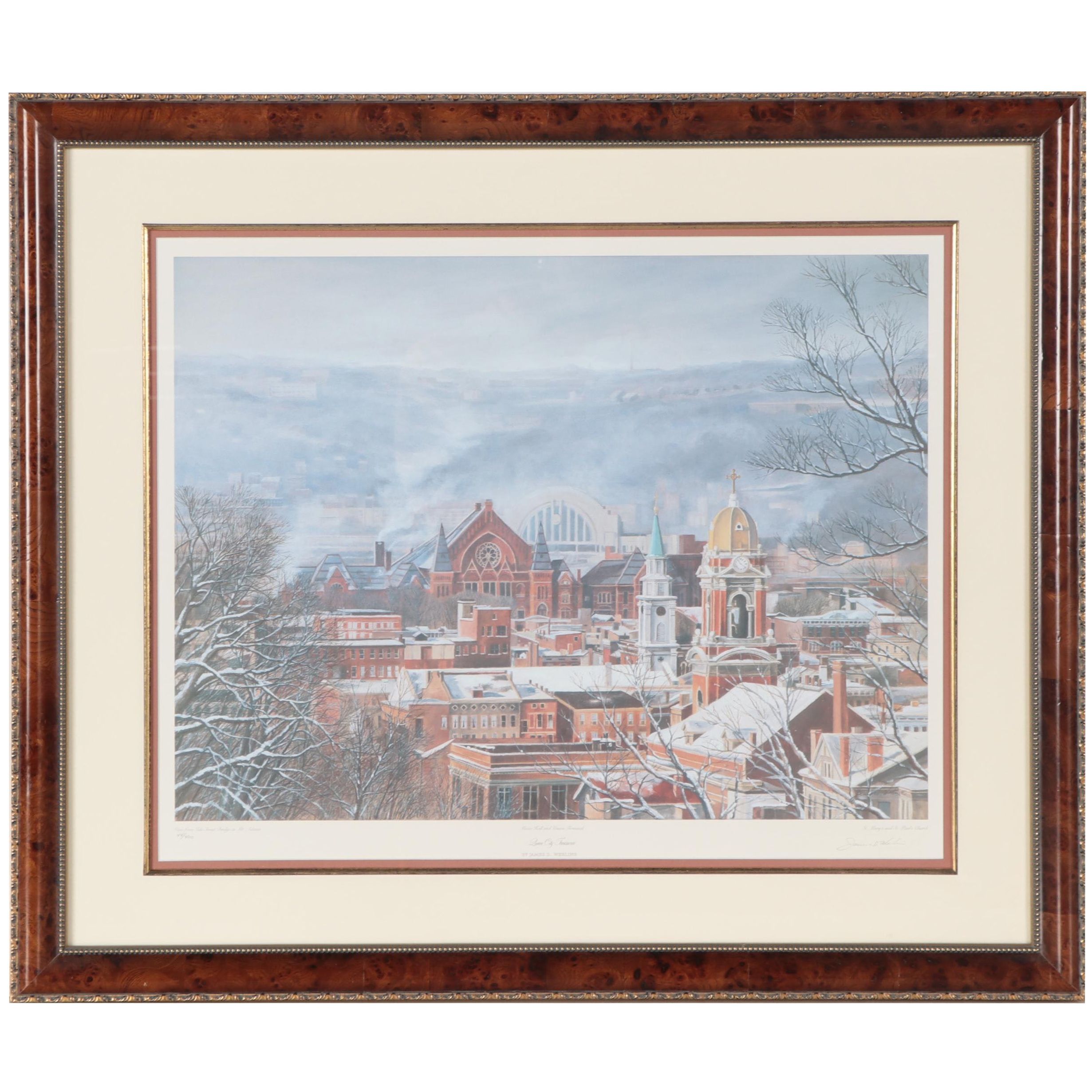 James D. Werline Offset Lithograph "Queen City Treasure" | EBTH