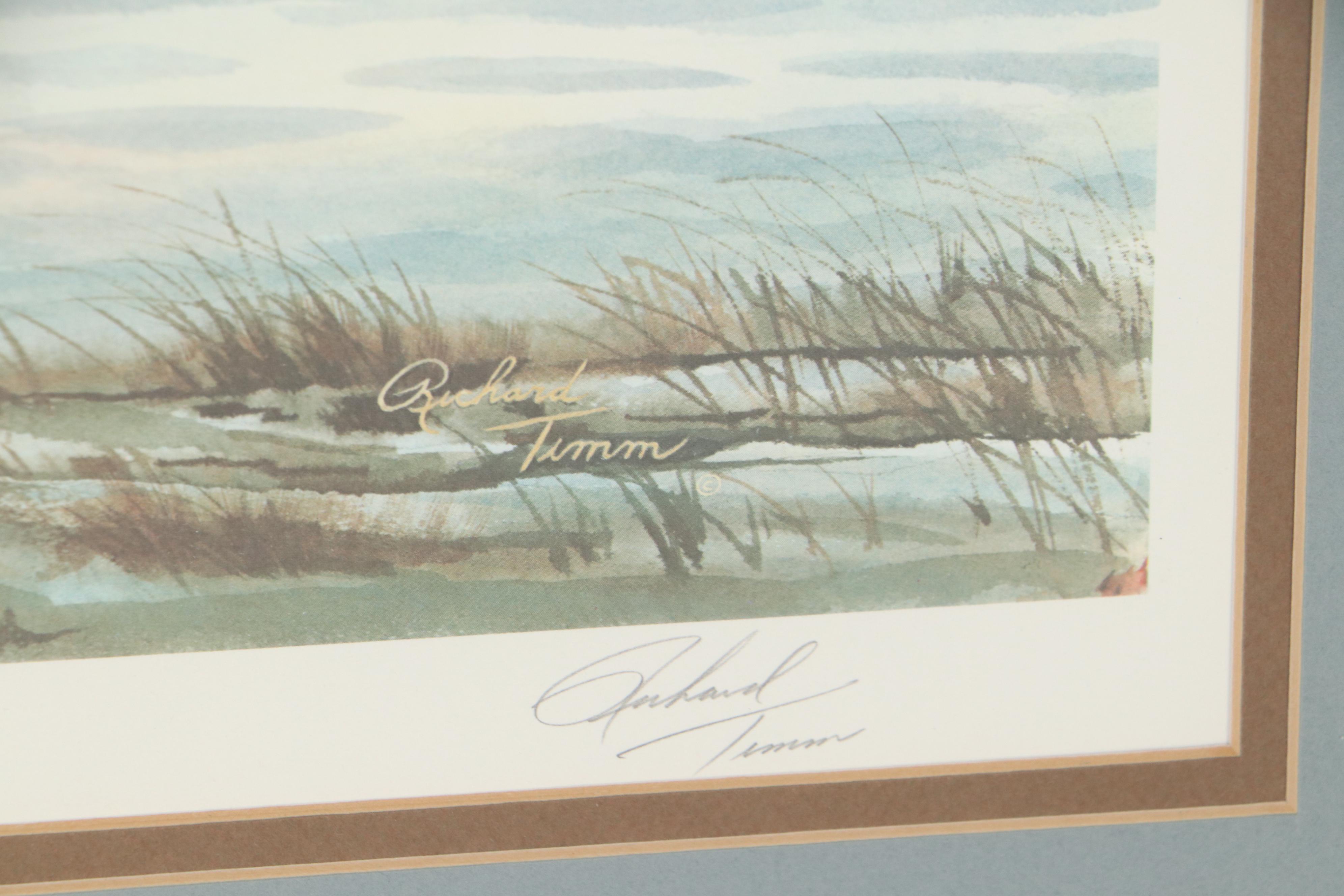 Richard Timm Offset Lithographs of Geese | EBTH