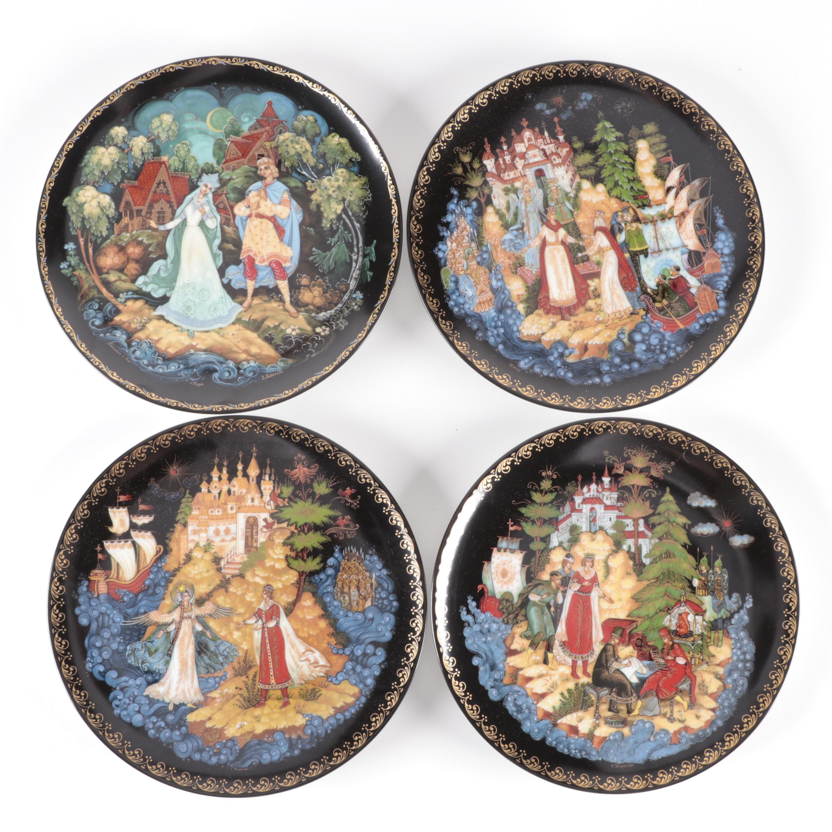 Bradford Exchange "Russian Legends and Fairytales" Collector's Plates ...