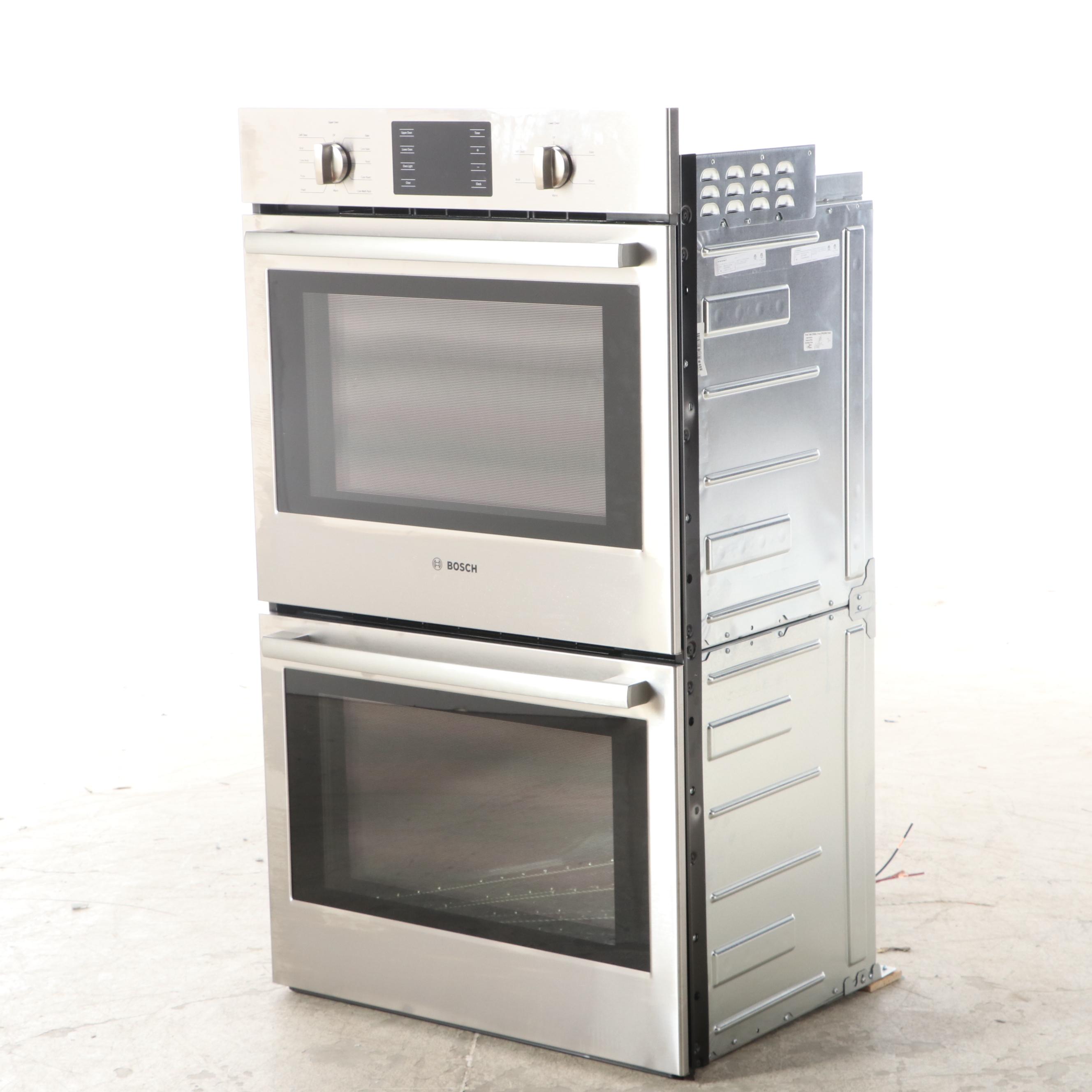 Bosch 500 Series 30" Built-In Double Electric Convection Wall Oven | EBTH