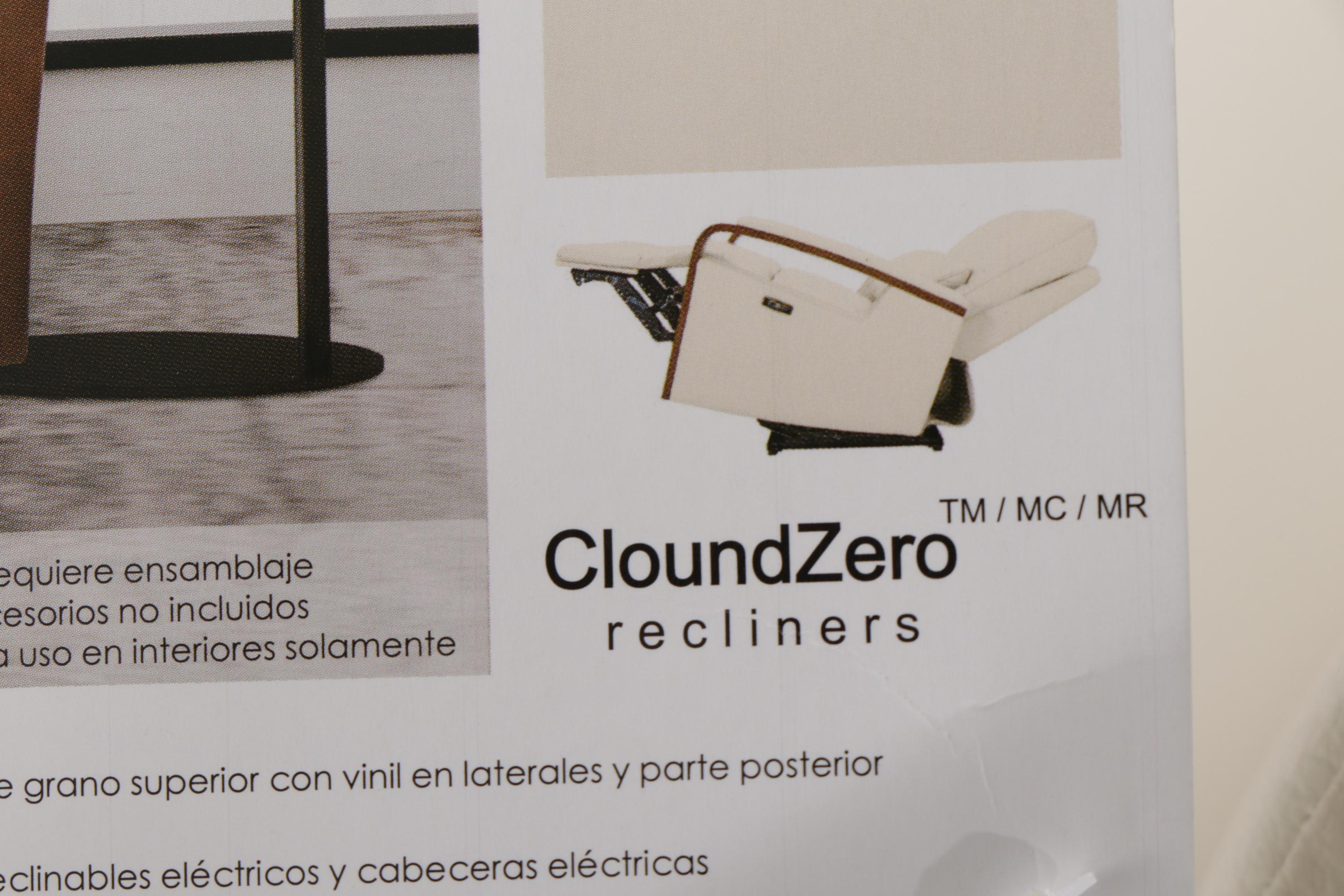 Gilman Creek Contemporary CloudZero Top Grain Leather Reclining Sofa | EBTH