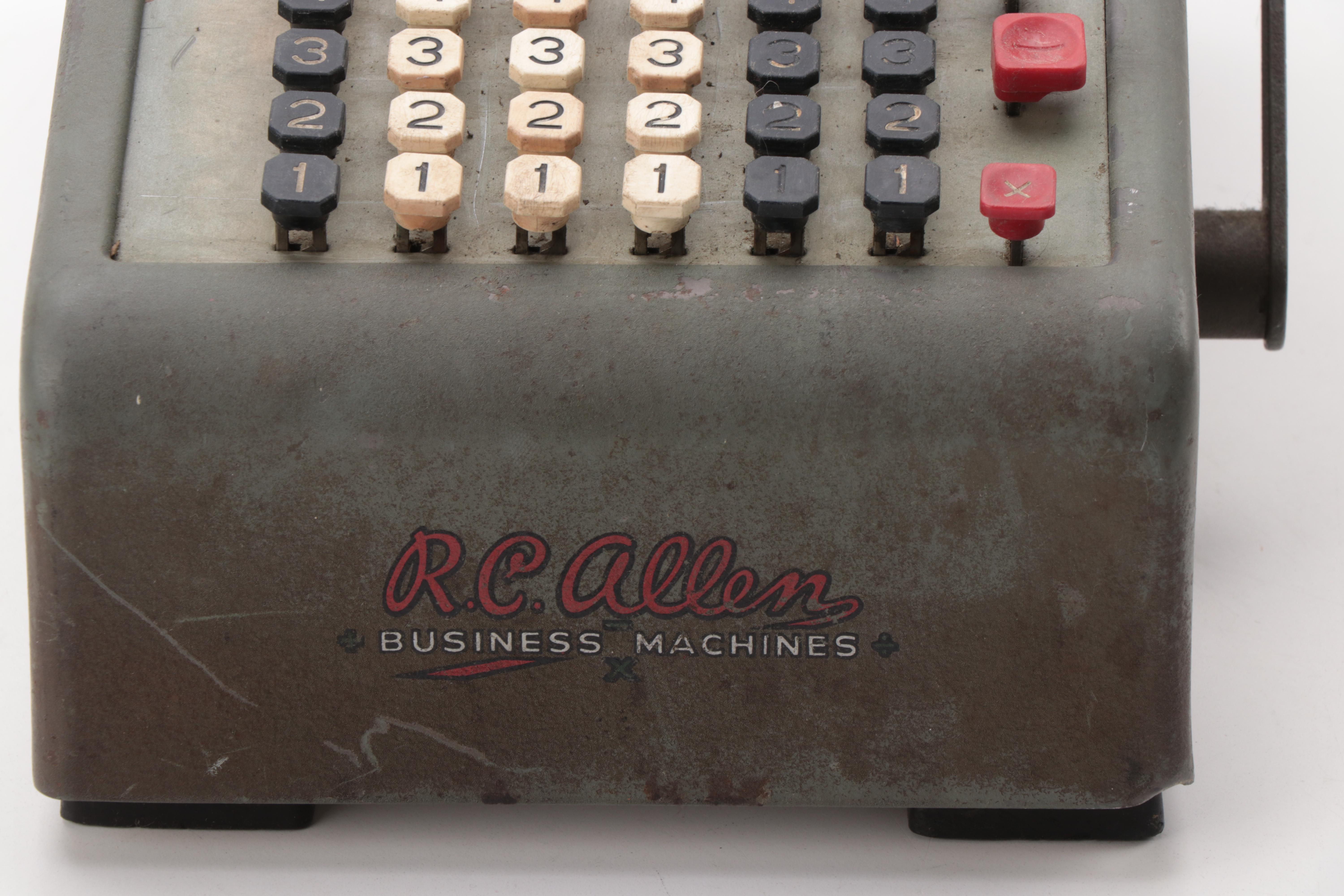 R.C. Allen Adding Machine | EBTH