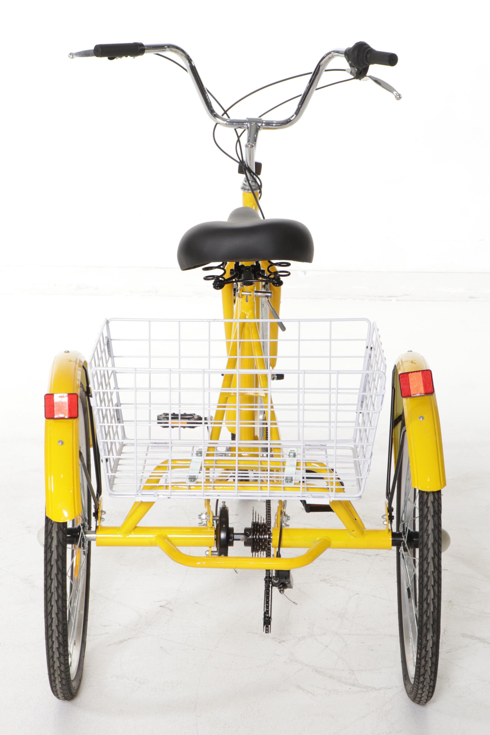 Adult 7-Speed Tricycle with Shopping Basket | EBTH