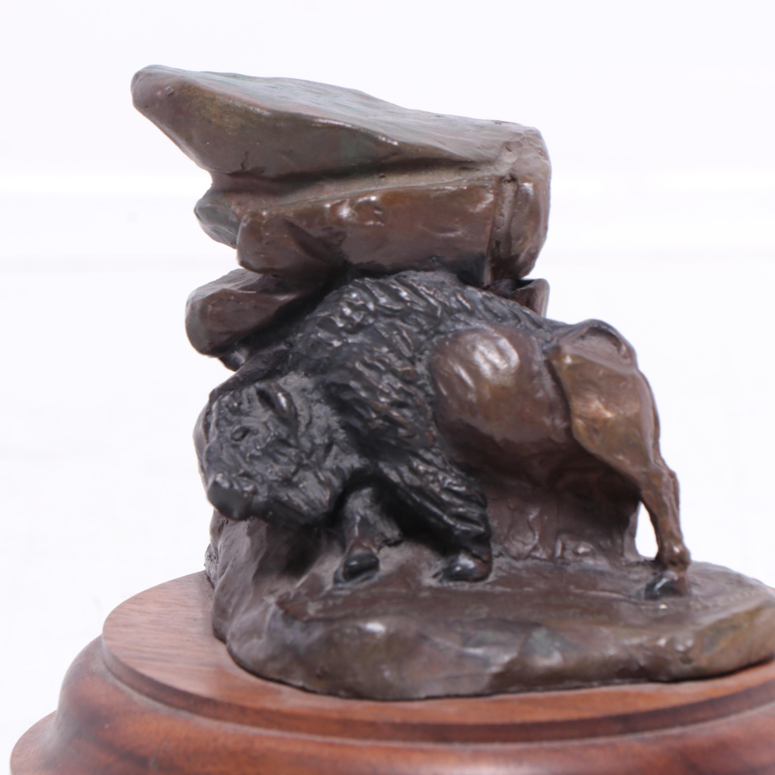 Bruce Contway Bronze Sculpture "An Itchin' That Needs a Scratchin'" | EBTH