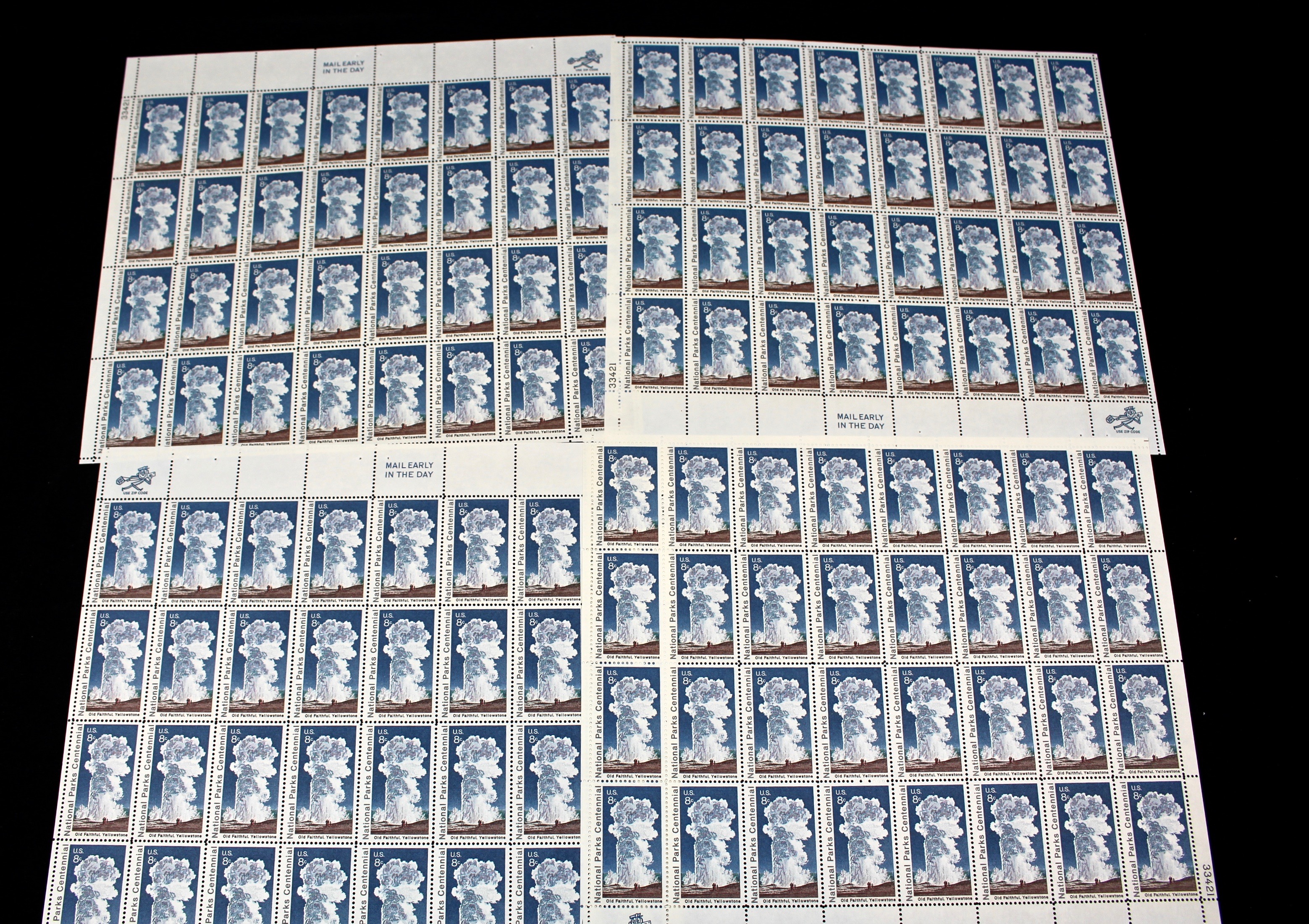 United States Postage Stamp Mint Sheets, Blocks and Plate Blocks | EBTH