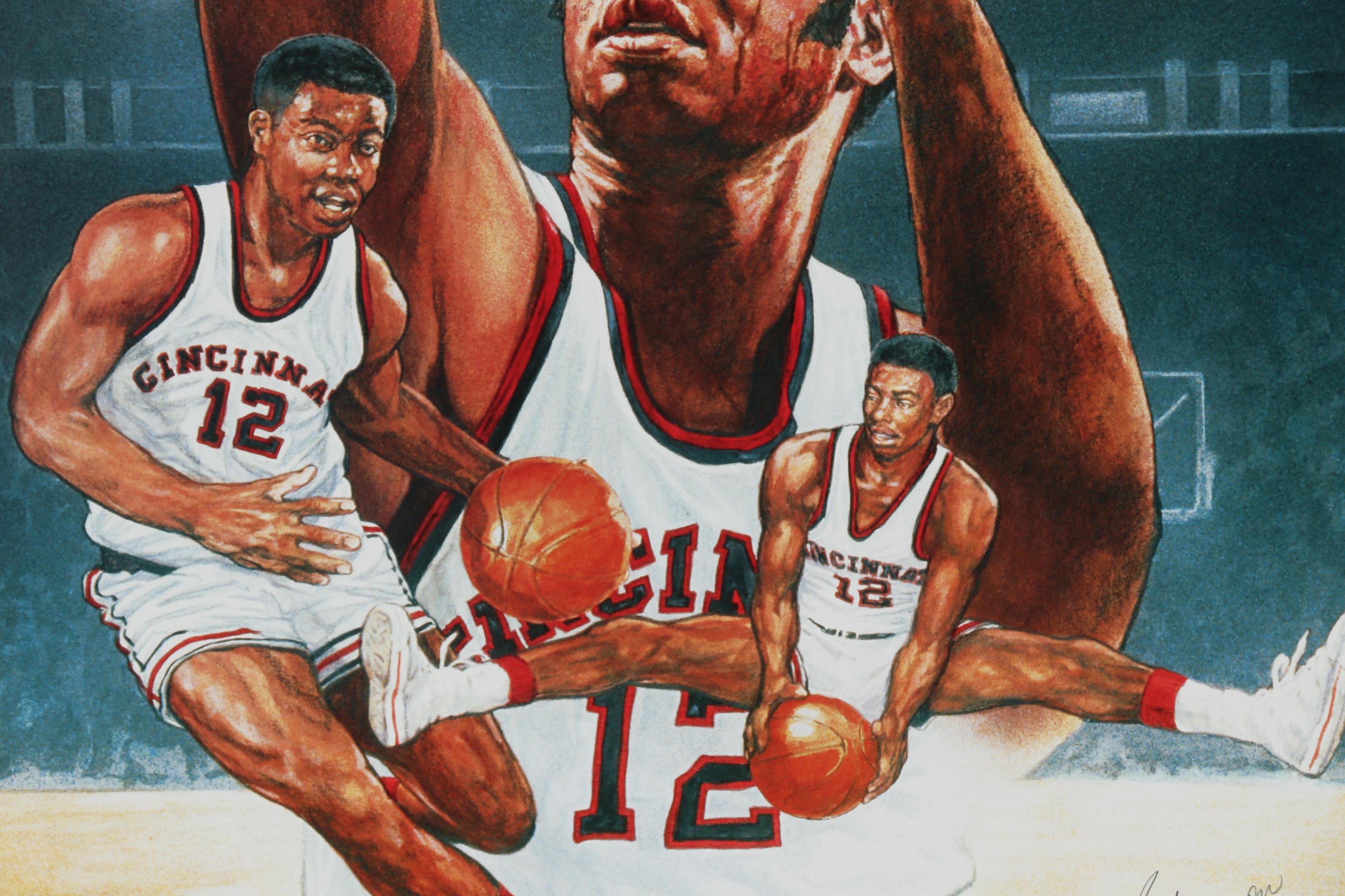 Ted Watts "College Player of the Century" Autographed Offset Lithograph ...