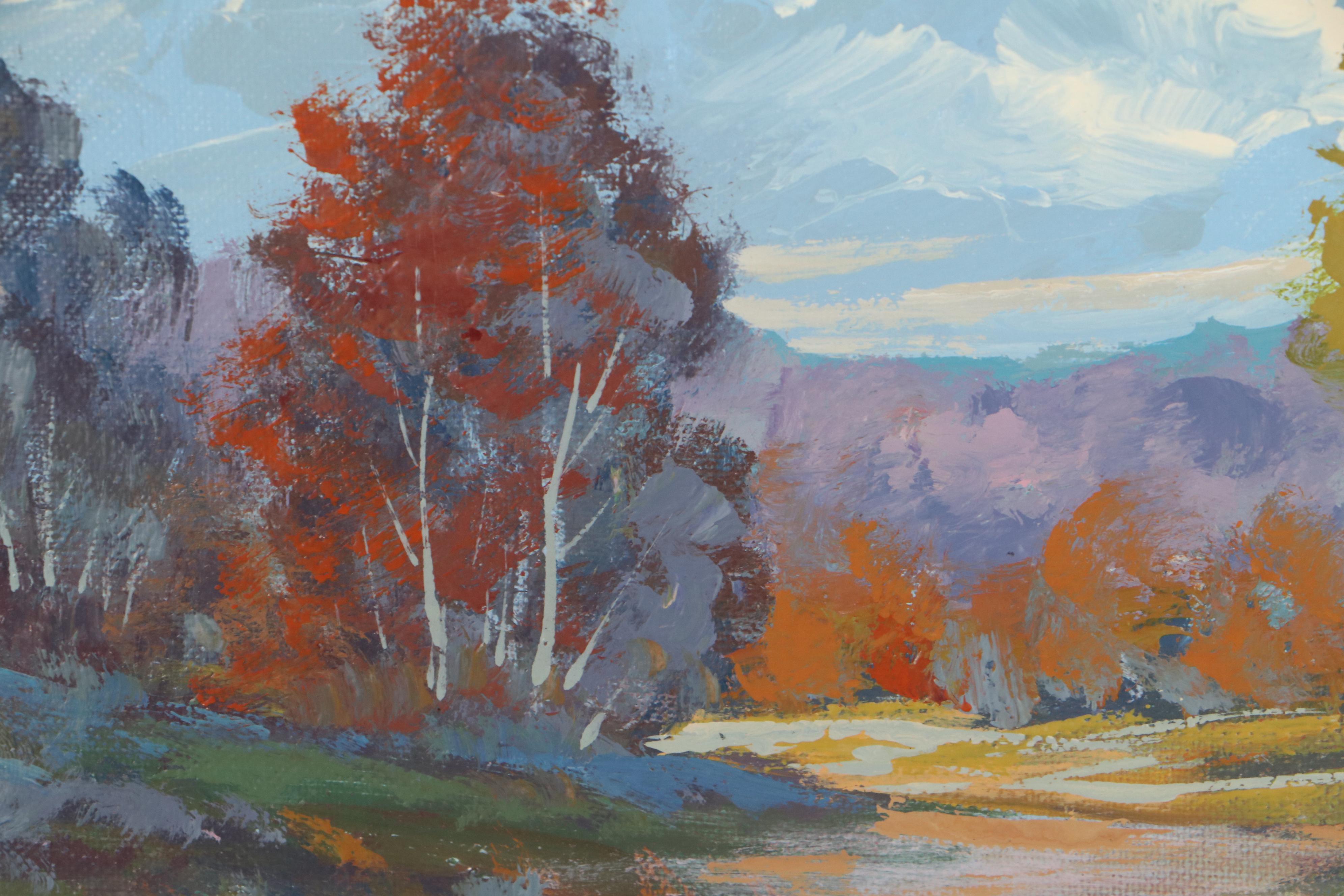 Arnold Vail Landscape Oil Painting | EBTH