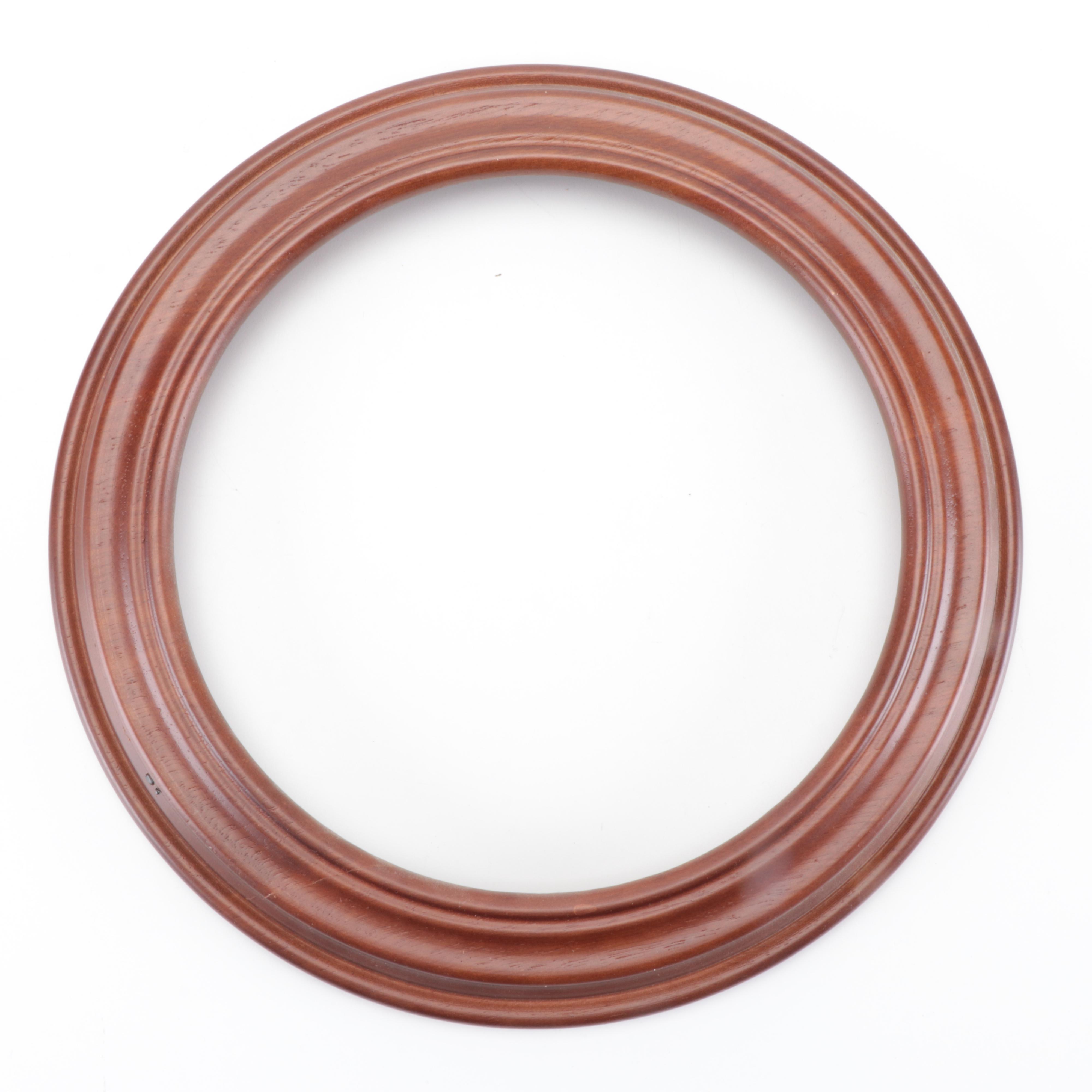 Van Hygan & Smythe Walnut Wood Plate Frames | EBTH