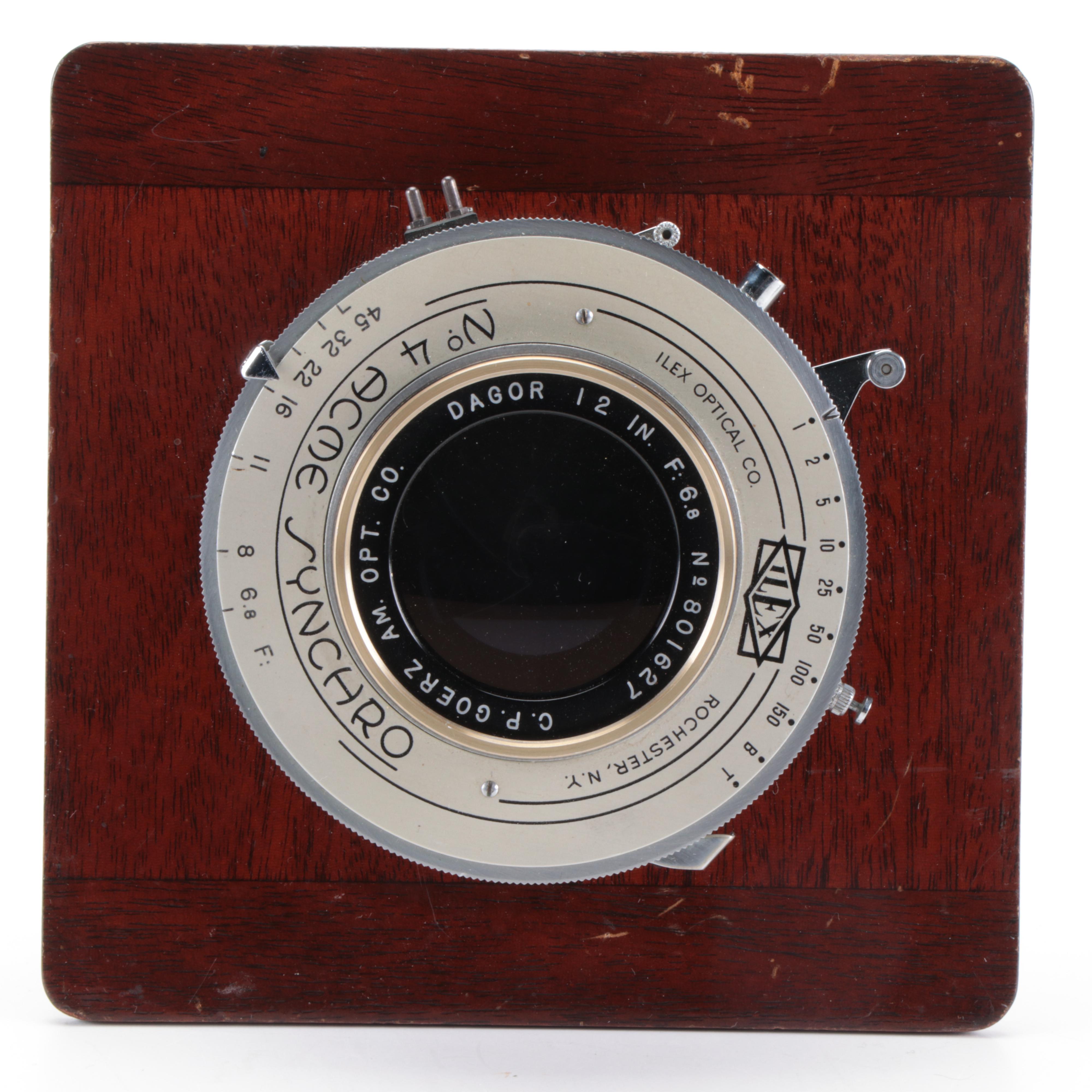 Ilex Optical No. 4 Acme Synchro and No. 5 Universal Synchro Shutters ...