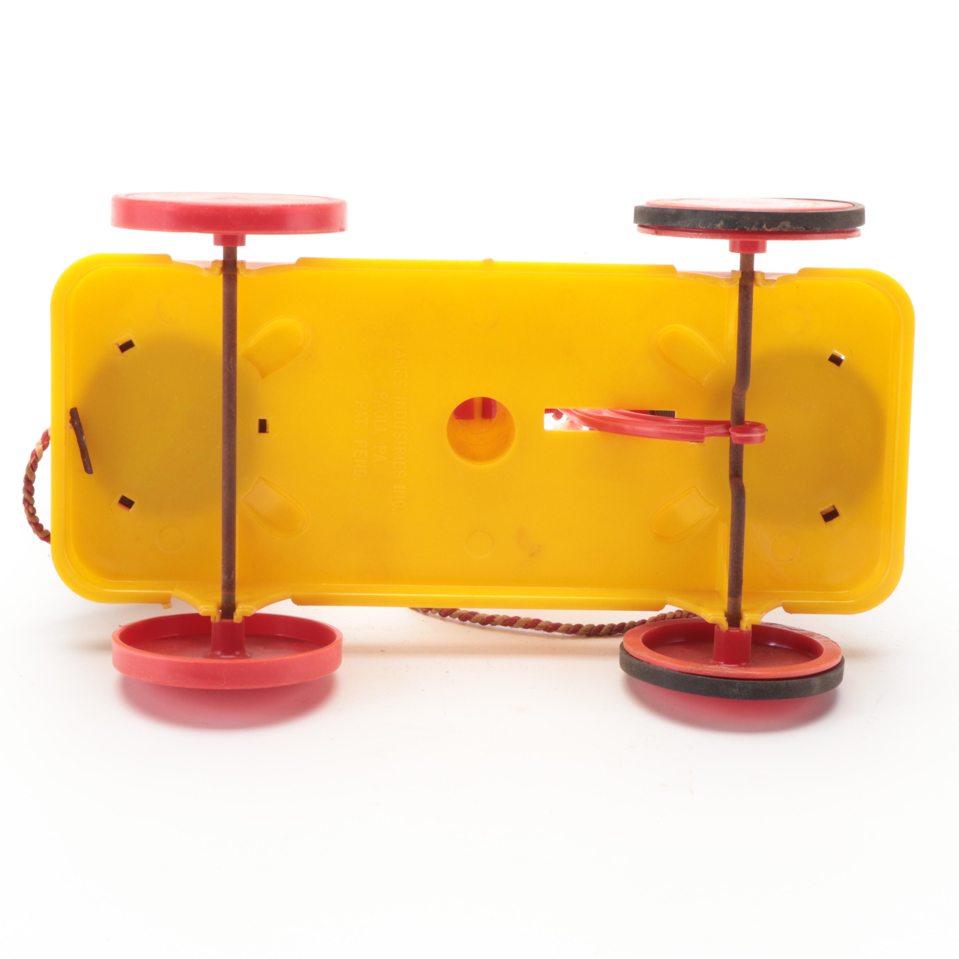 Slinky Train and Handcar Pull Toys with Boxes | EBTH