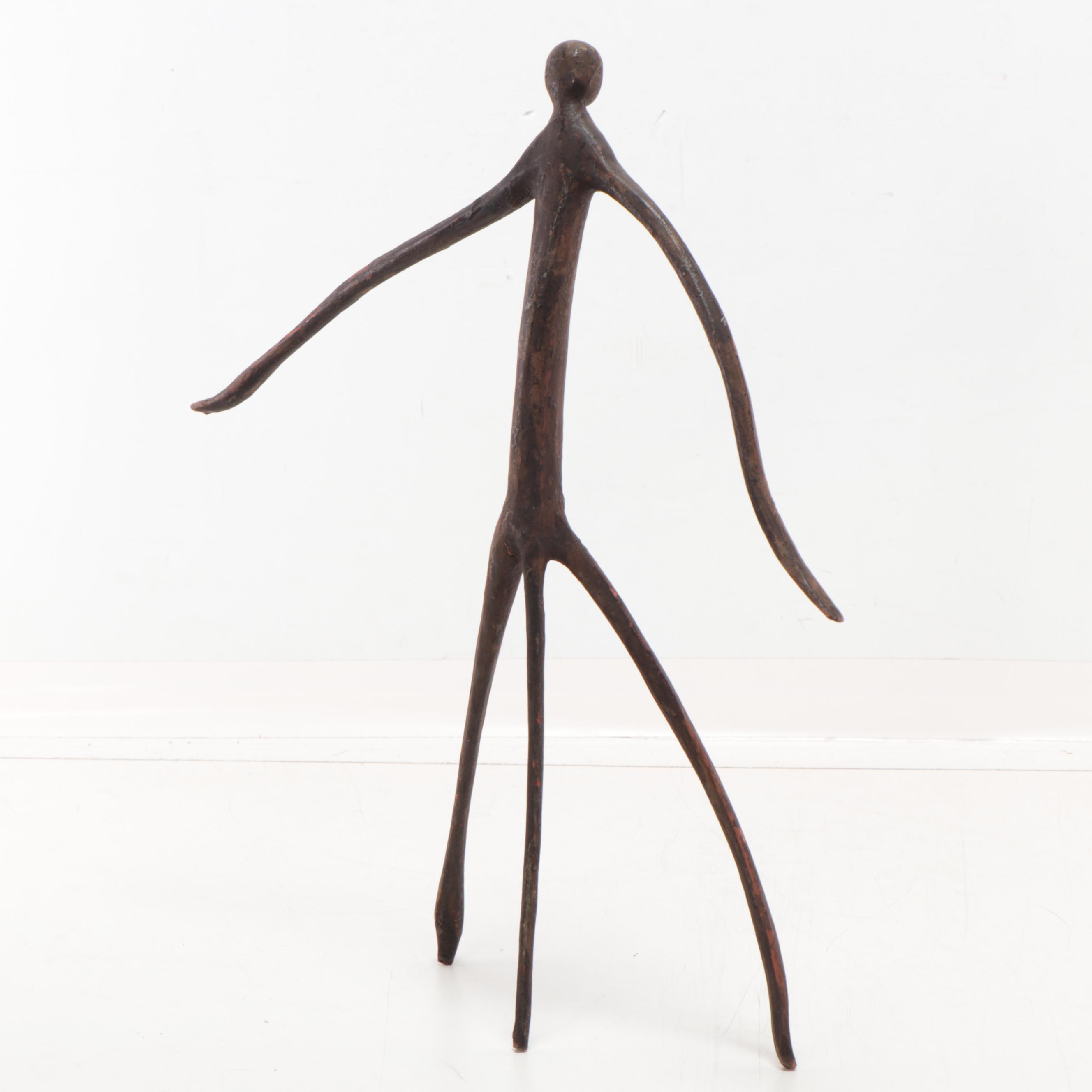 Folk Art Carved Wood Stick Figures | EBTH