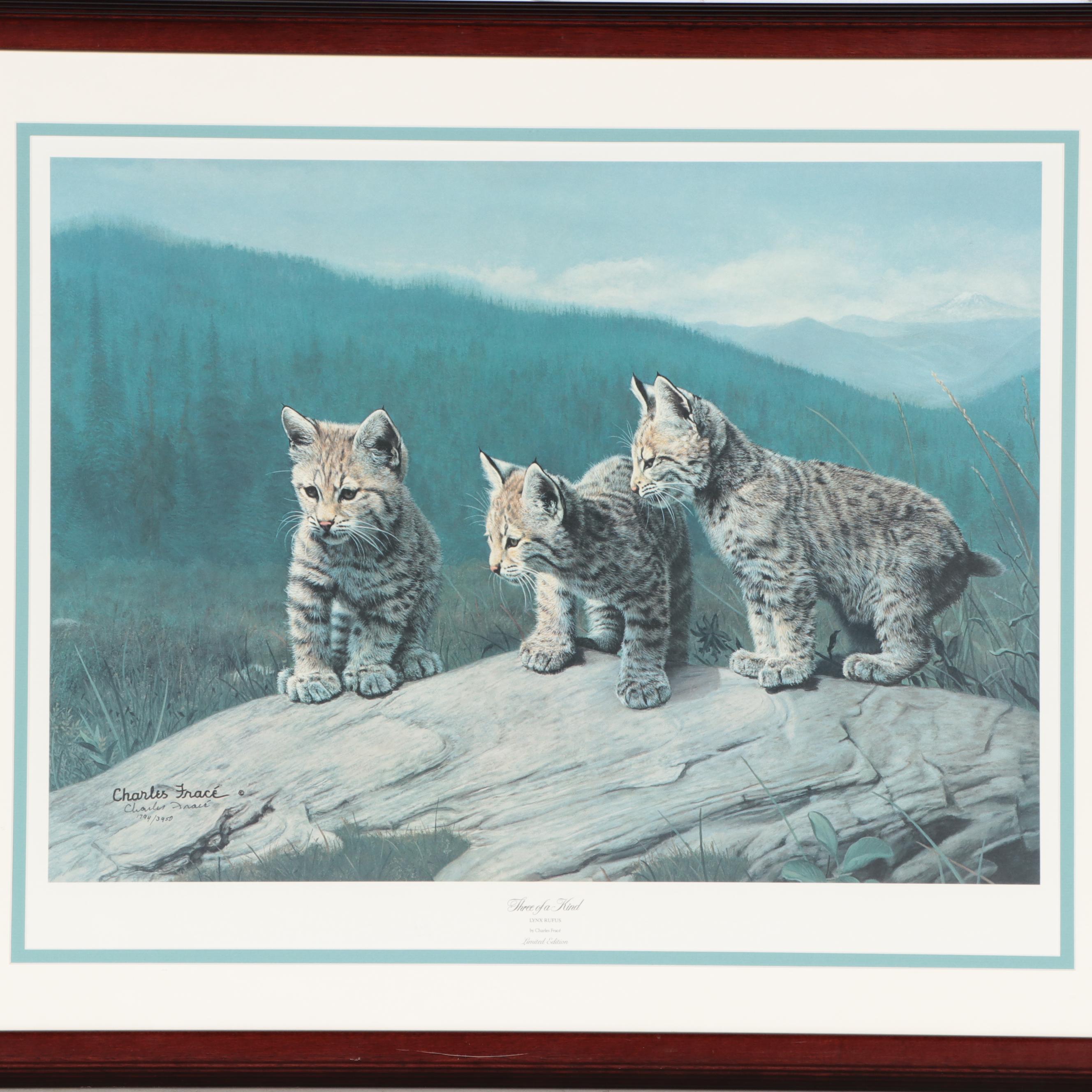 Charles Fracé Offset Lithograph "Three of a Kind" | EBTH