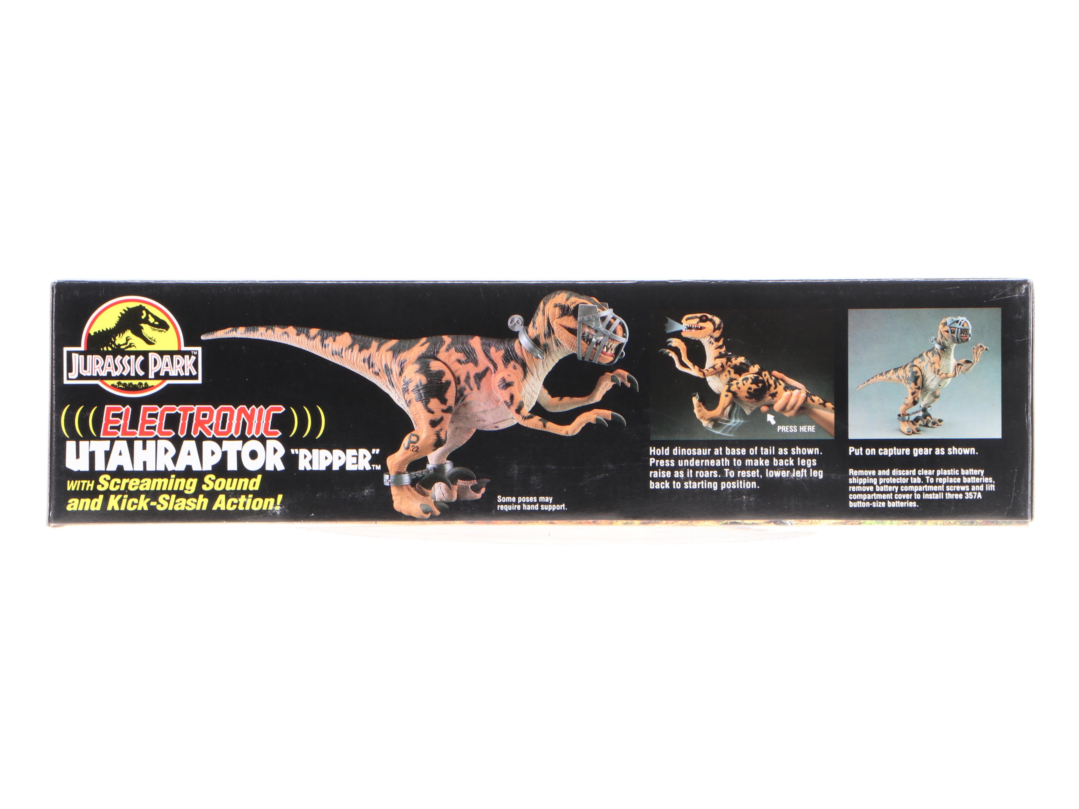 kenner Jurassic Park Electronic Utahraptor Action Figure with Sound | EBTH