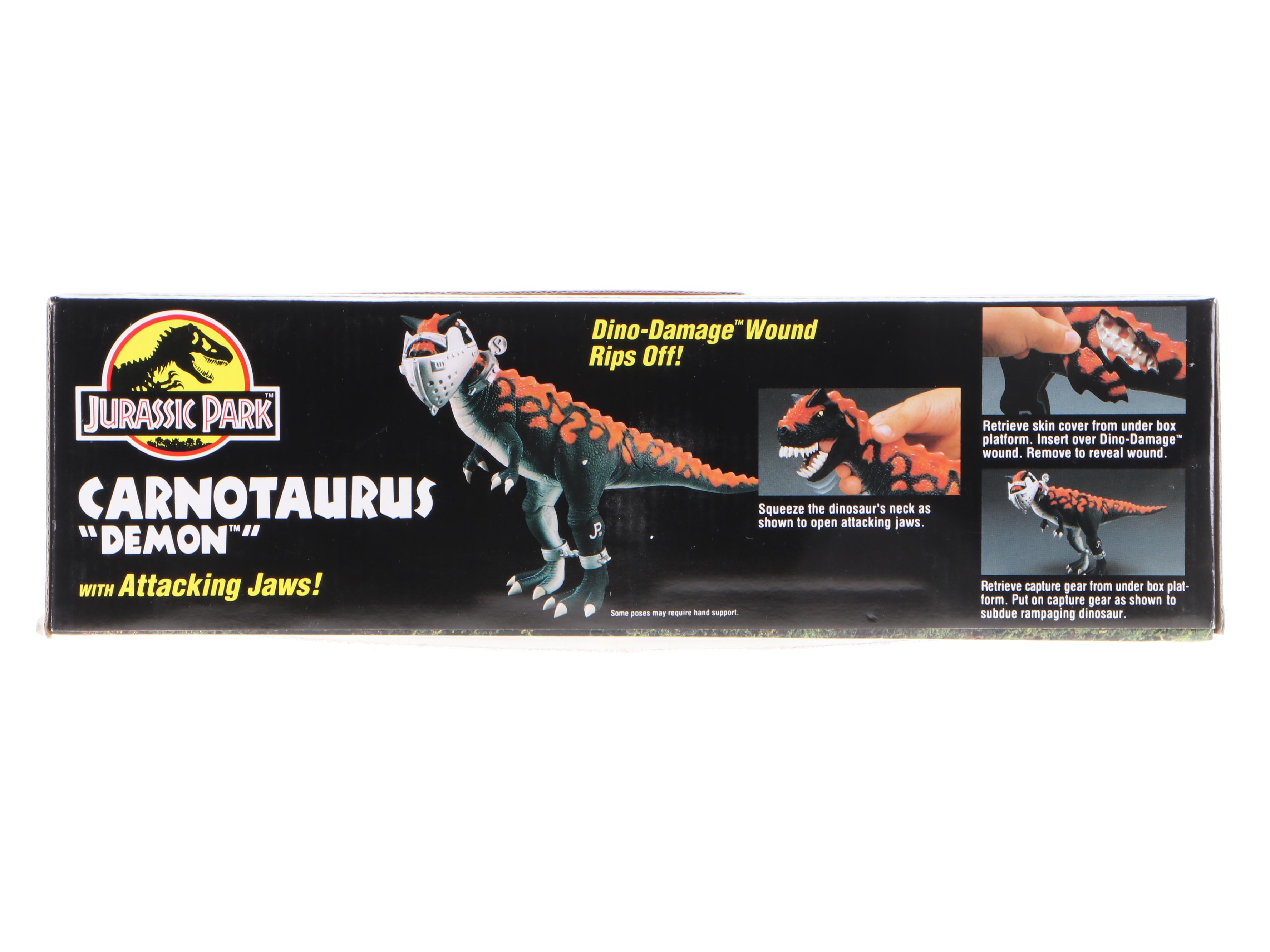 Kenner Jurassic Park Carnotaurus Demon Action Figure with Capture Gear ...