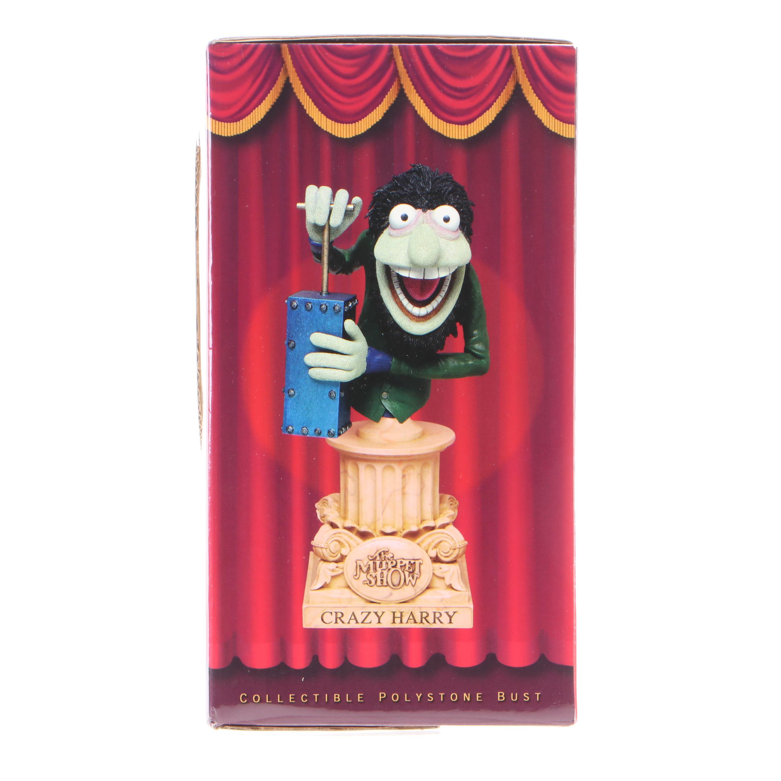 Shaun Bolton "Crazy Harry" The Muppet Show Collectible Polystone Bust ...