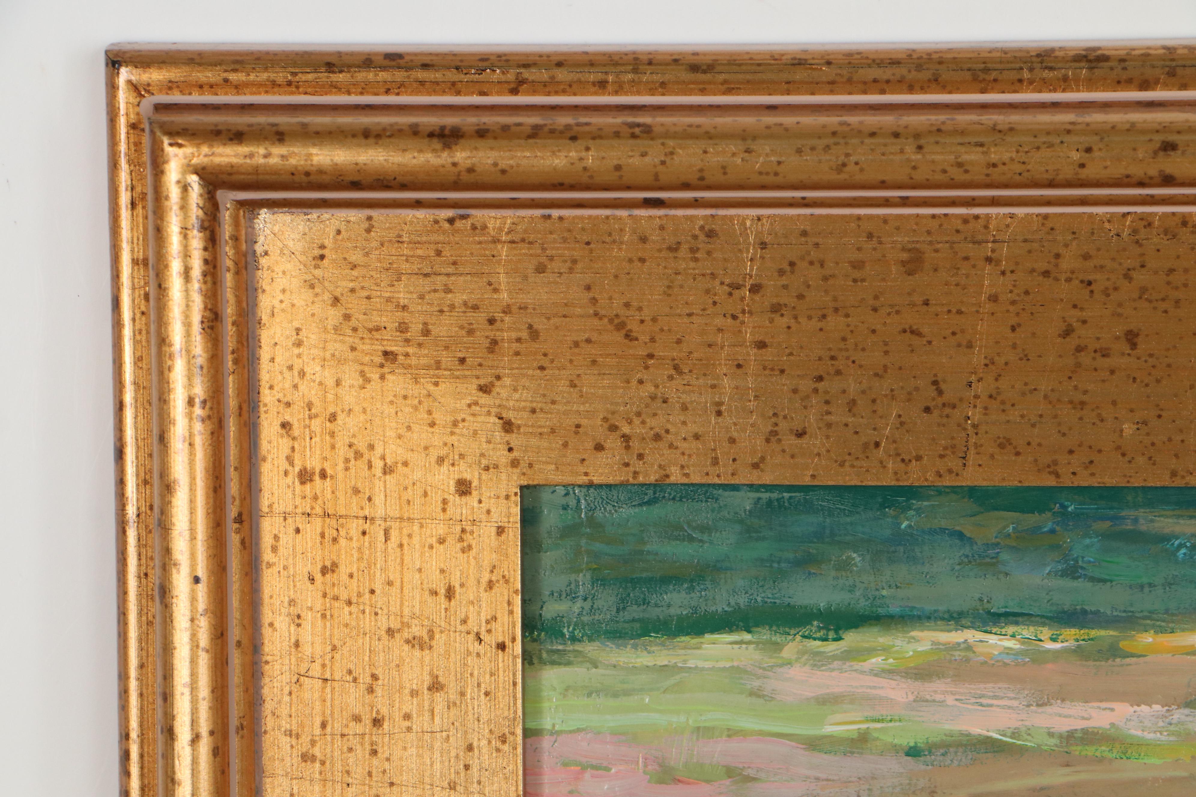 Agnes Rey Oil Painting "Flock of Sheep," 2022 | EBTH