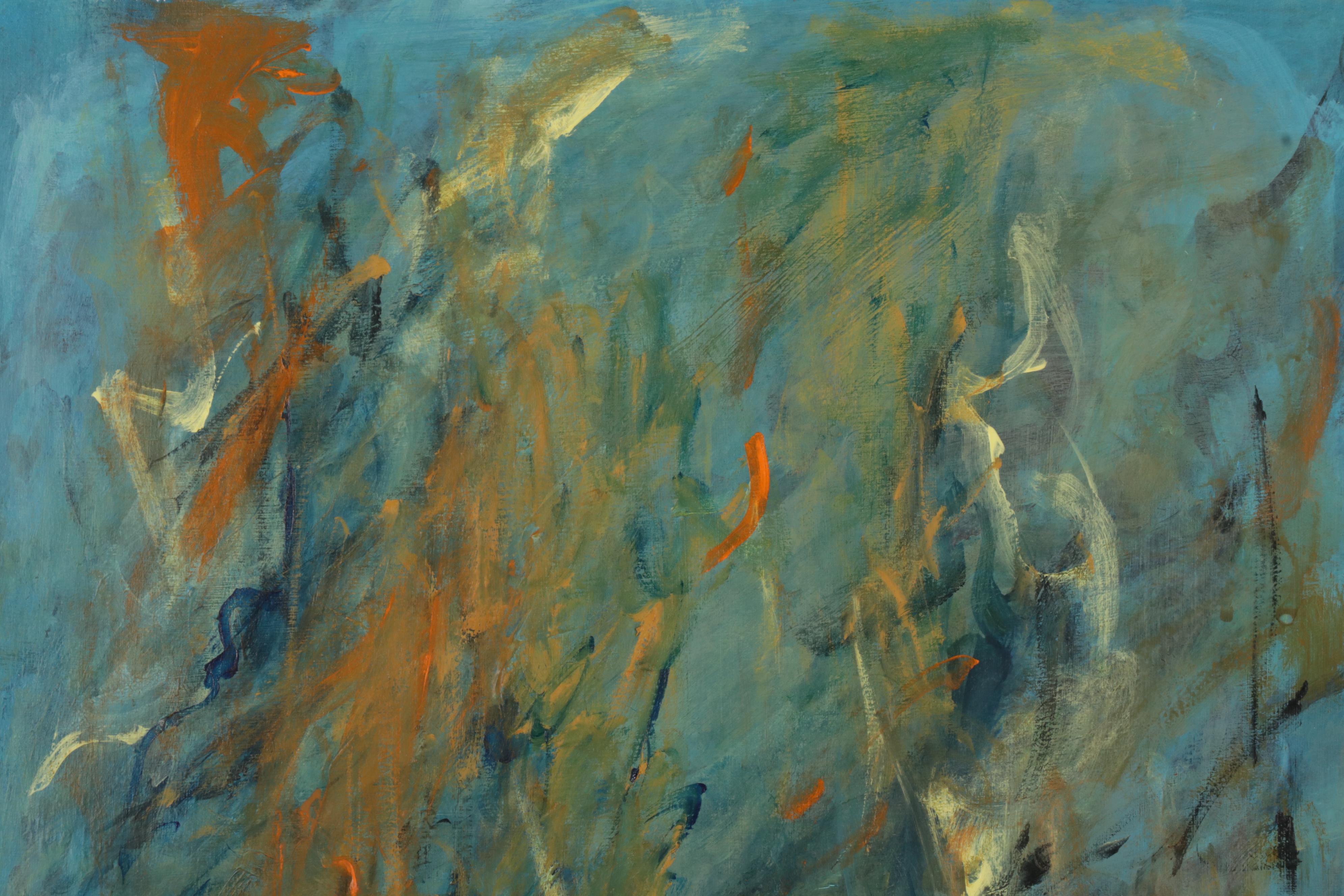 Chien Ming Su Abstract Mixed Media Painting | EBTH