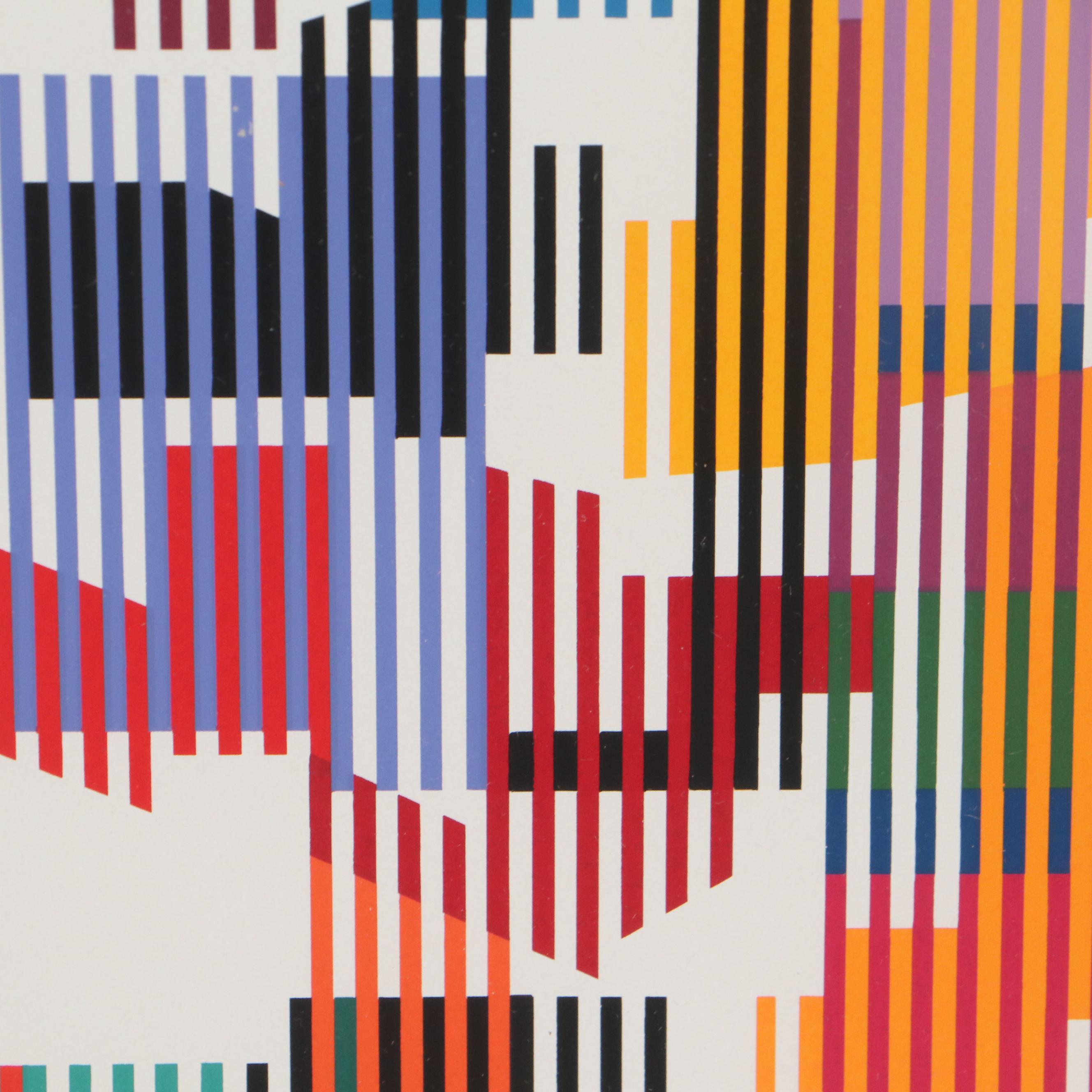 Yaacov Agam Op Art Serigraph | EBTH