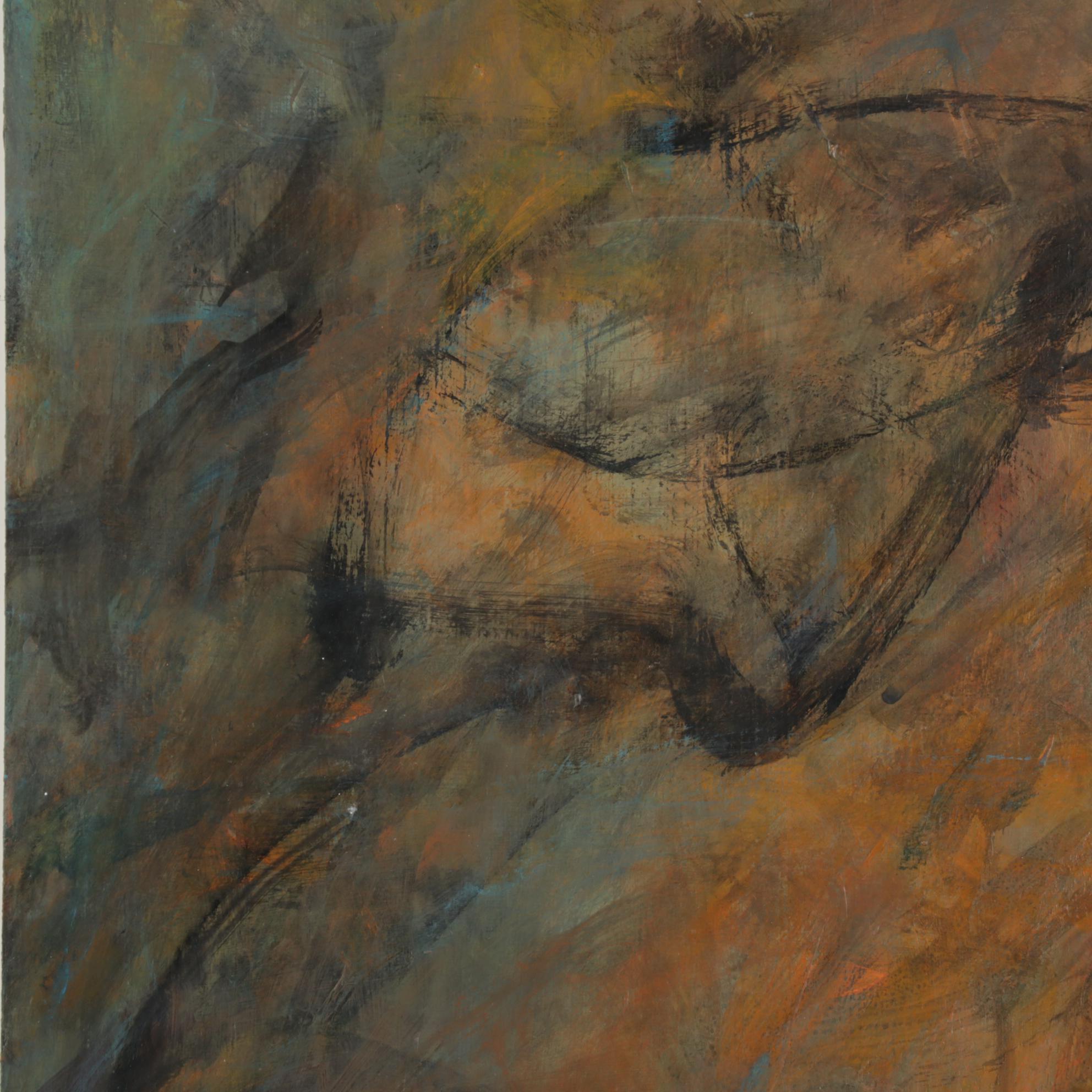 Chien Ming Su Abstract Oil Paintings | EBTH