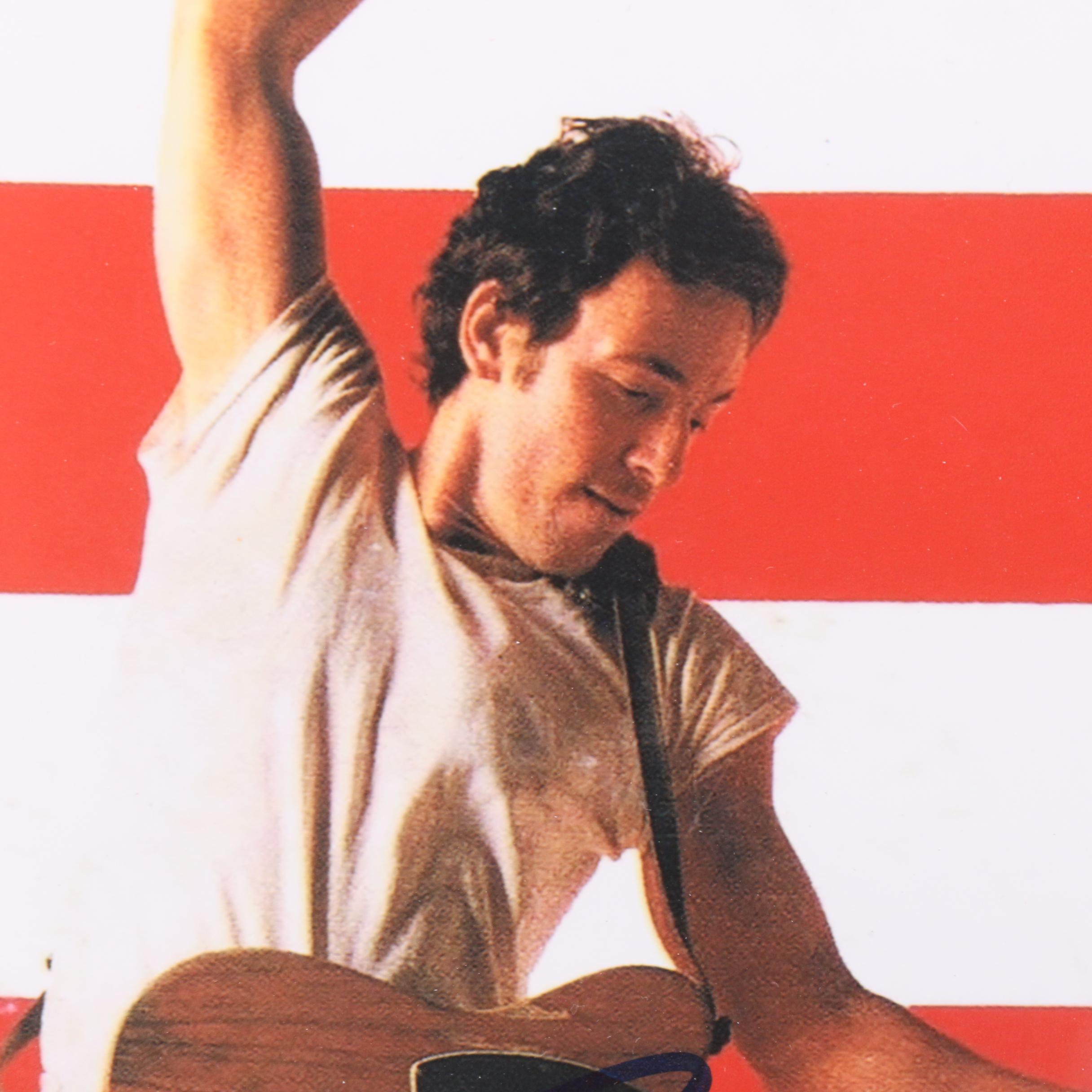 Bruce Springsteen "The Boss" Signed Giclée in Mat Frame | EBTH