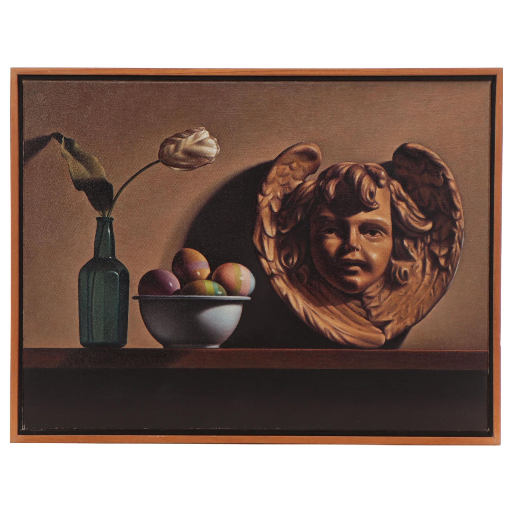 Phillip Gabrielli Oil Painting "The White Tulip," 1982 | EBTH