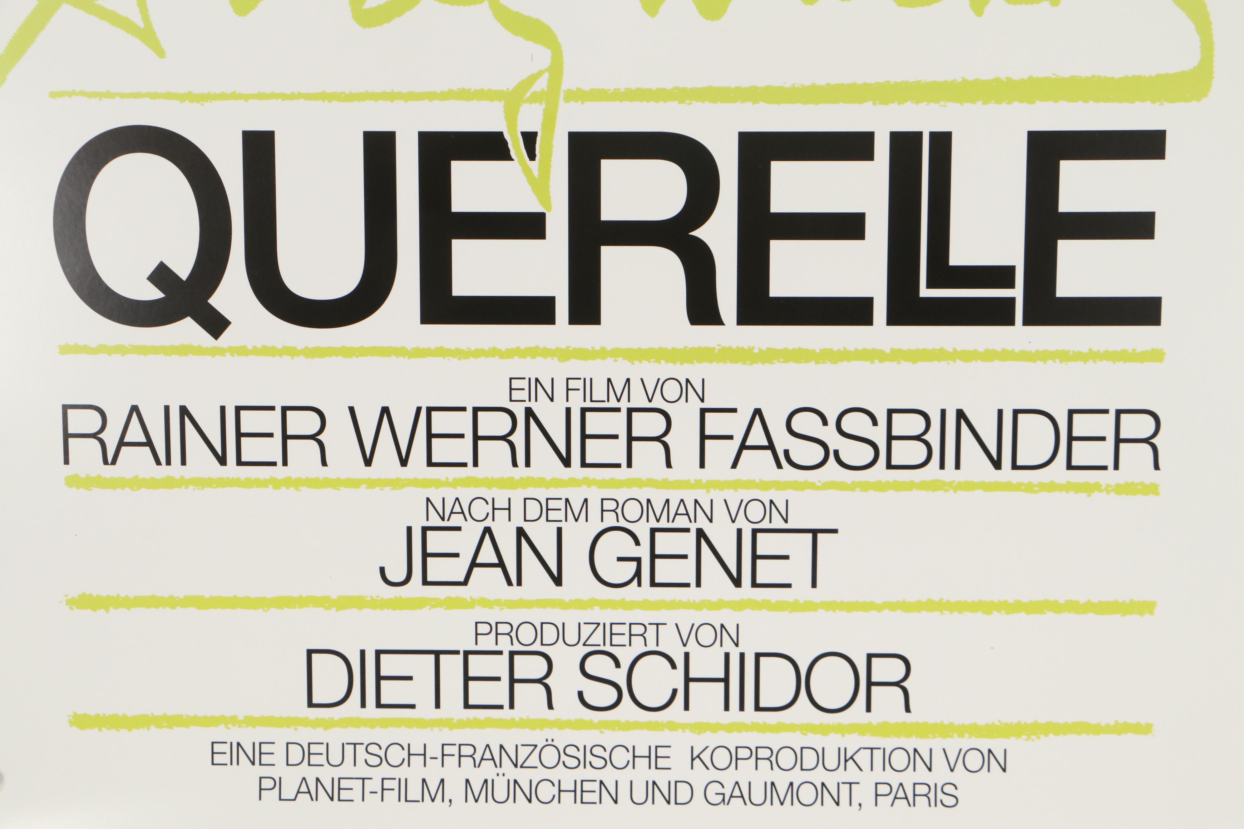 Andy Warhol Commissioned Offset Poster for "Querelle," 1982 | EBTH