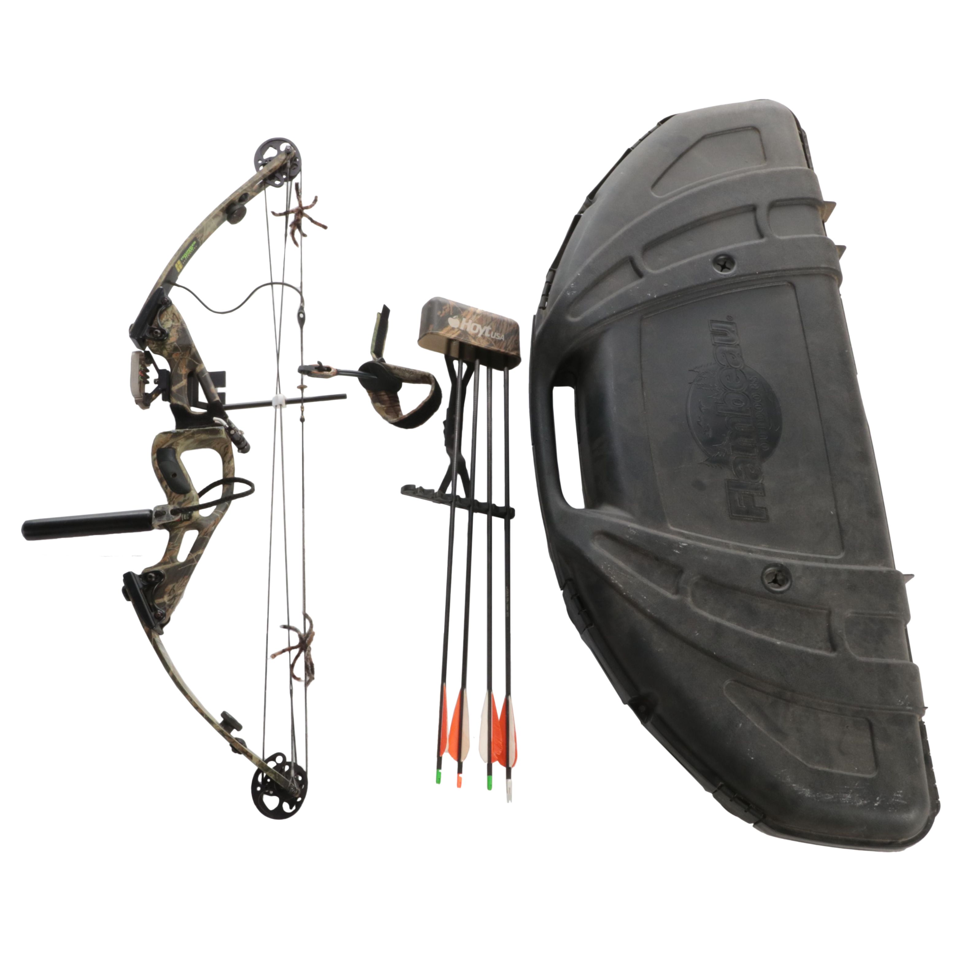 Hoyt MagnaTec Intruder Compound Bow with Accessories | EBTH
