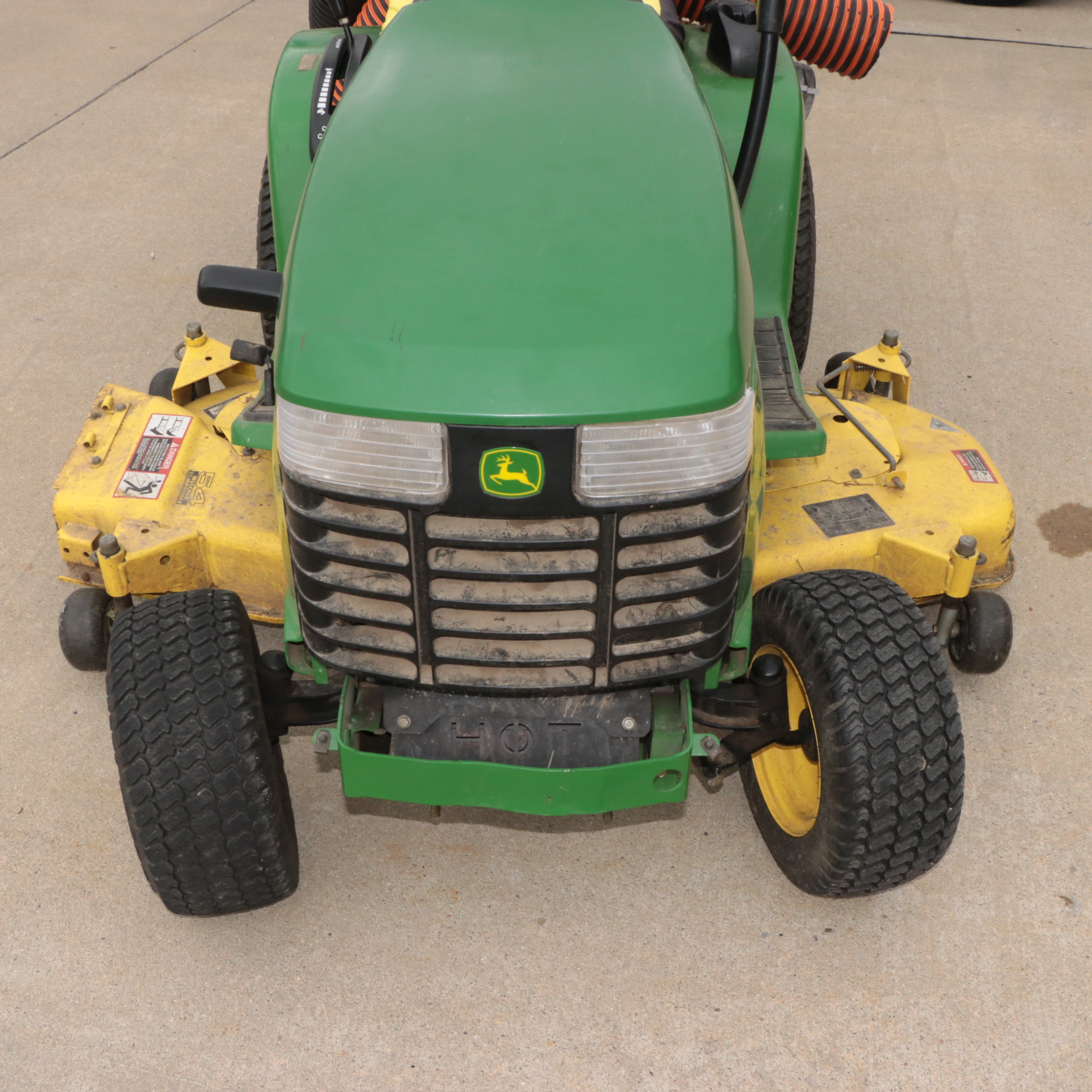 John Deere GT235 Riding Mower, 18HP, with Trac Vac | EBTH
