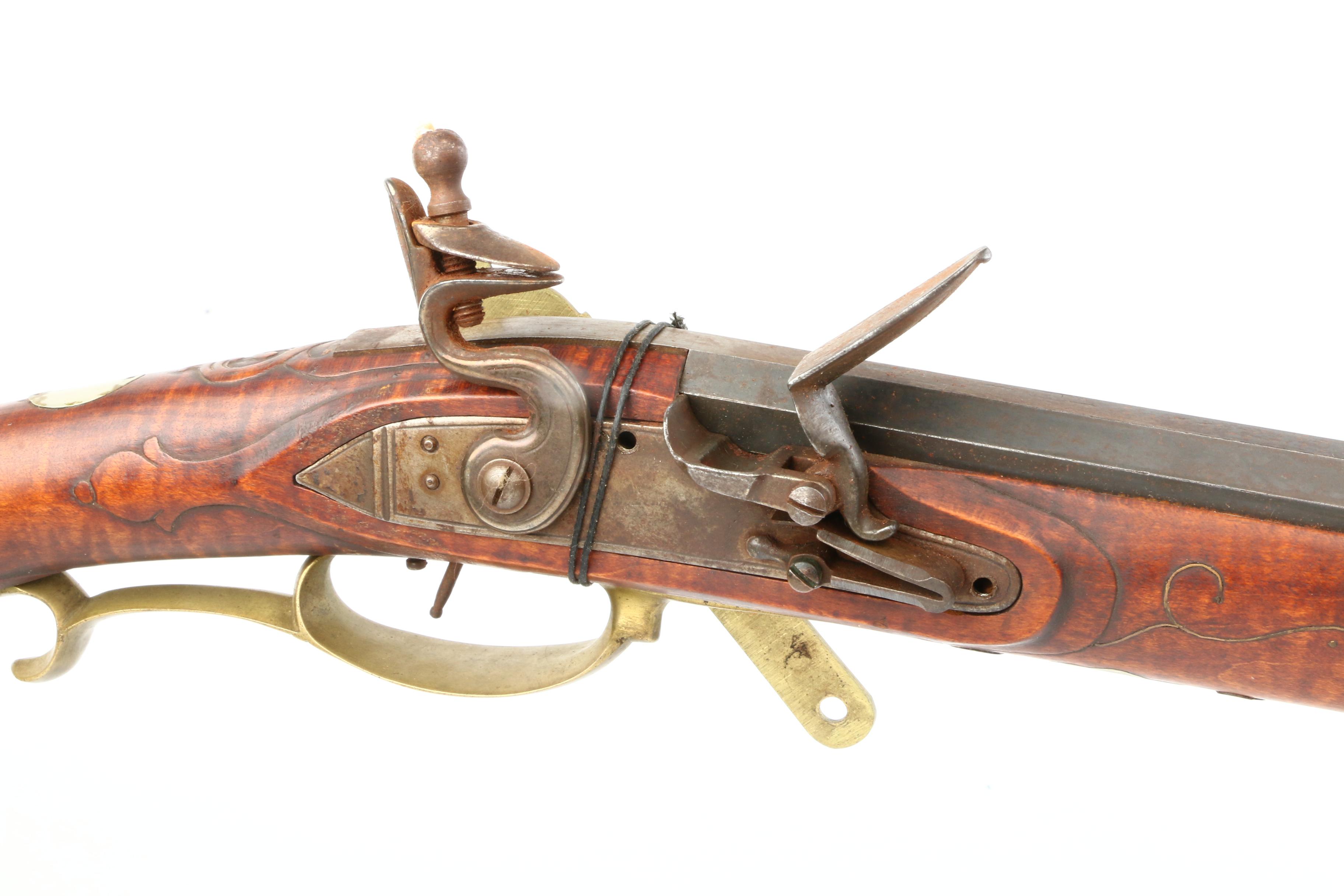 Flintlock Rifle with Tiger Maple Stock | EBTH