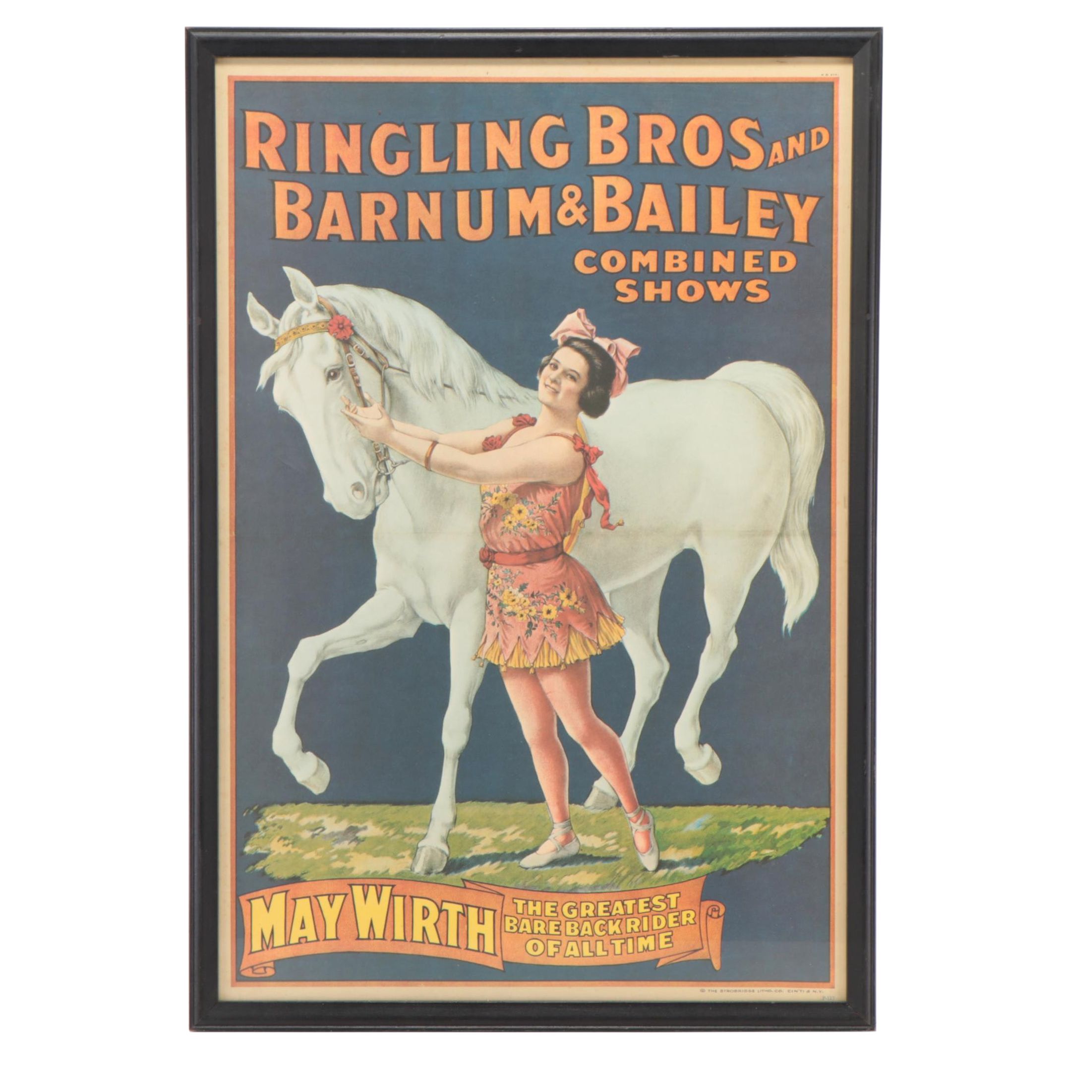 May Wirth and Ringling Bros. and Barnum & Bailey Circus Poster | EBTH