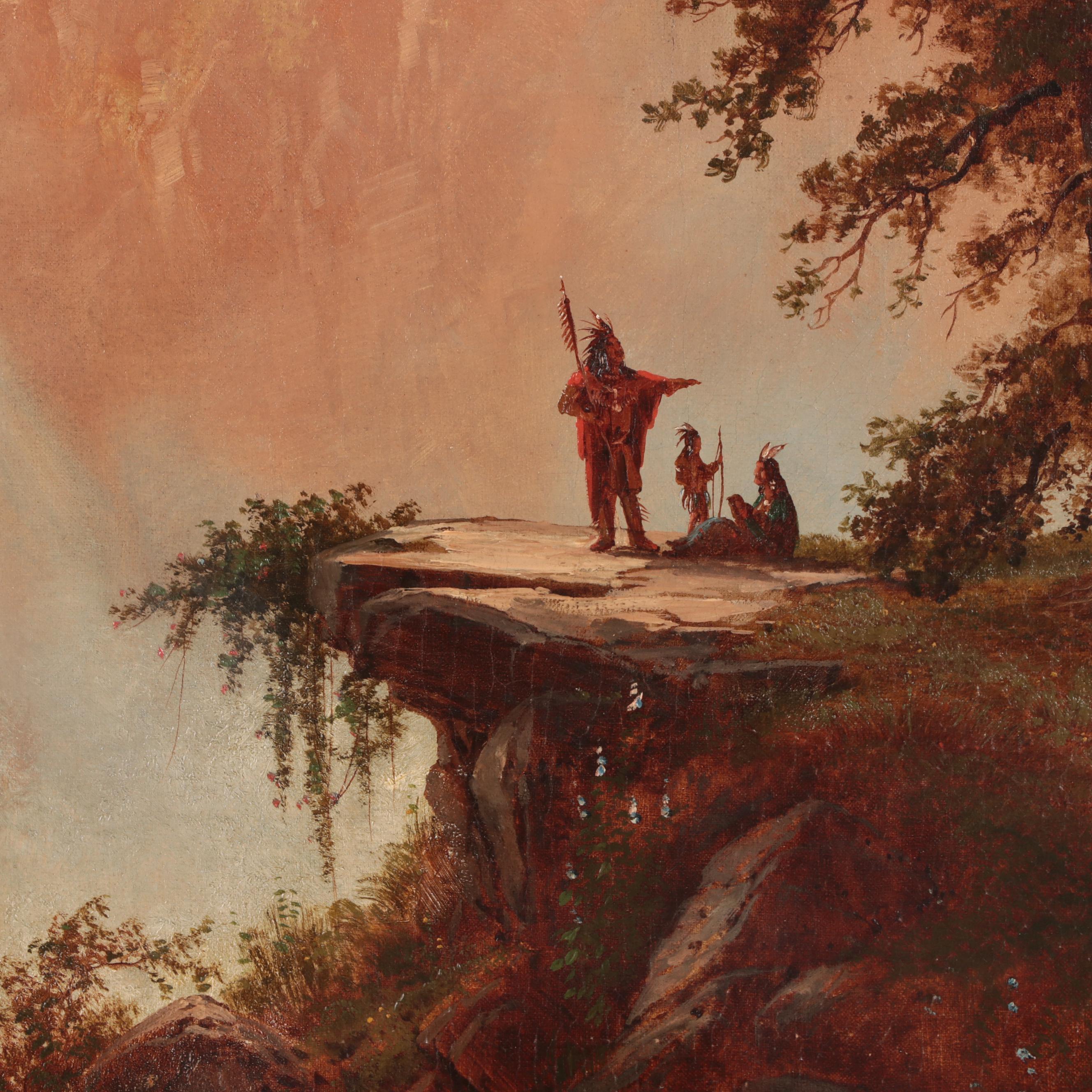 Charles Lanman Western Landscape Oil Painting | EBTH