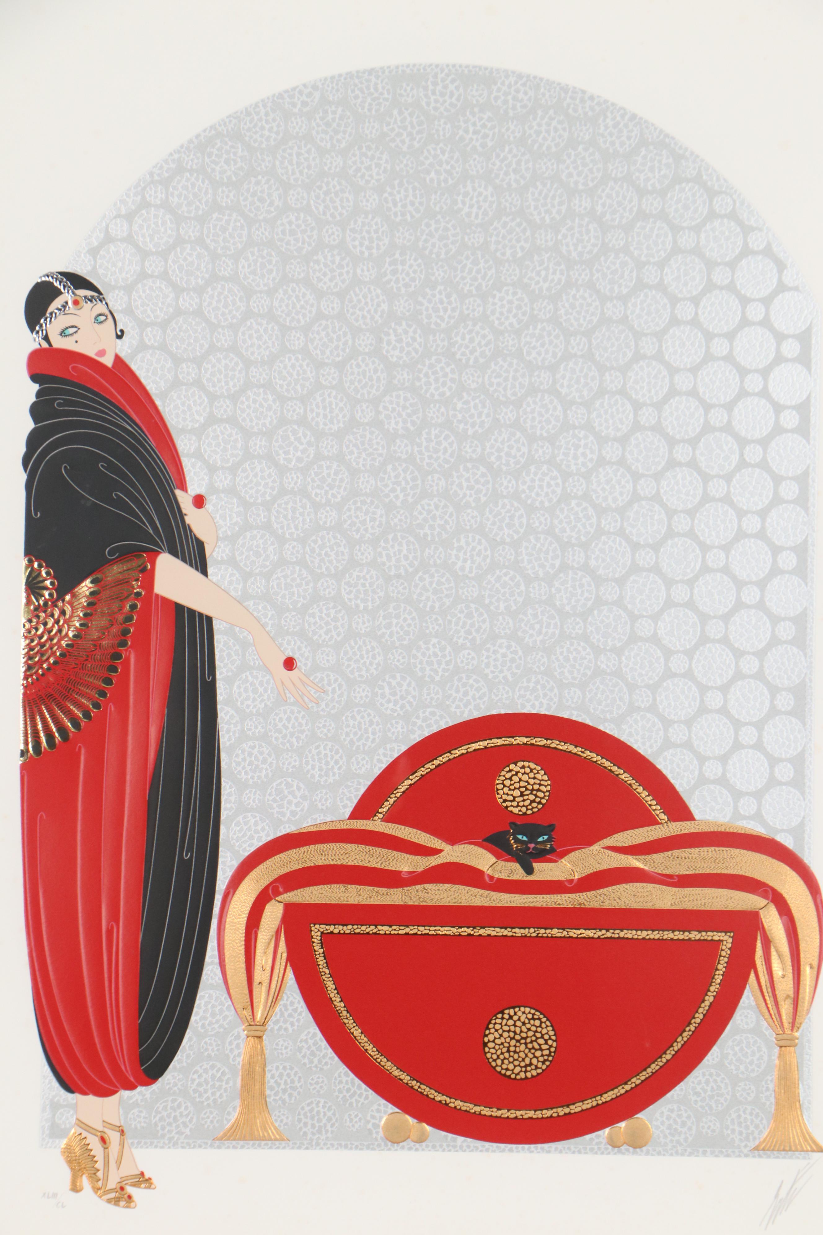 Erté Serigraph "Emerald Eyes," 1985 | EBTH