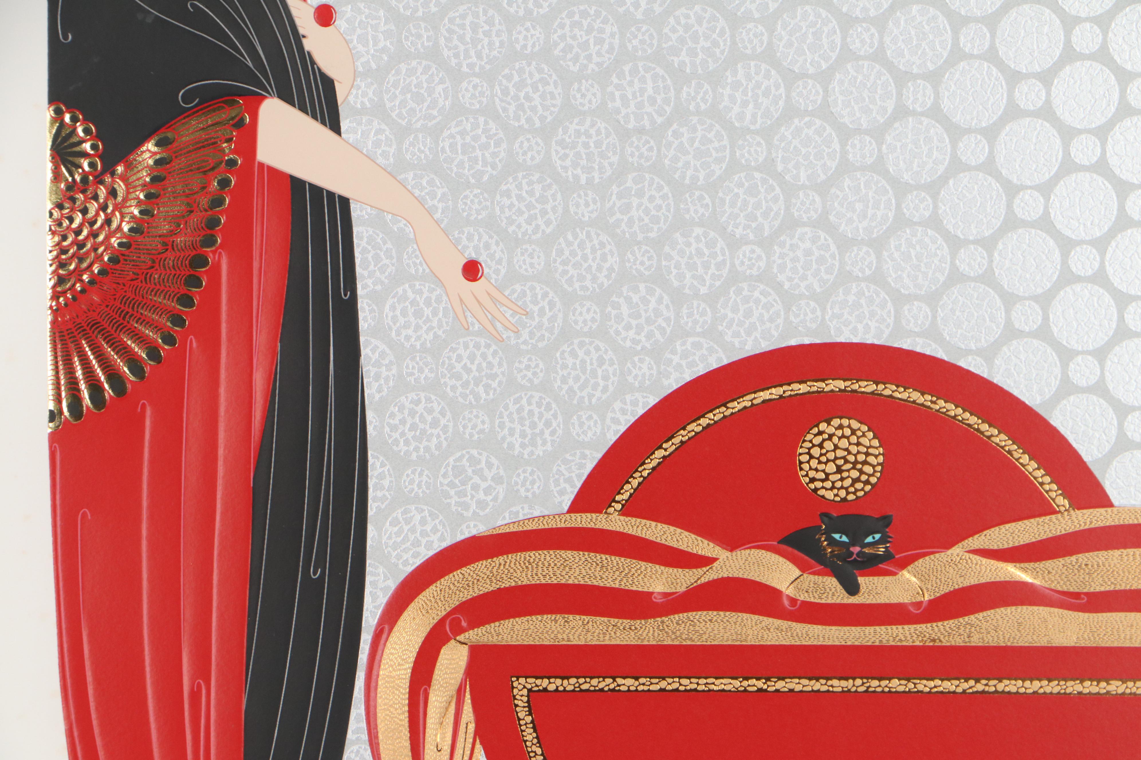 Erté Serigraph "Emerald Eyes," 1985 | EBTH