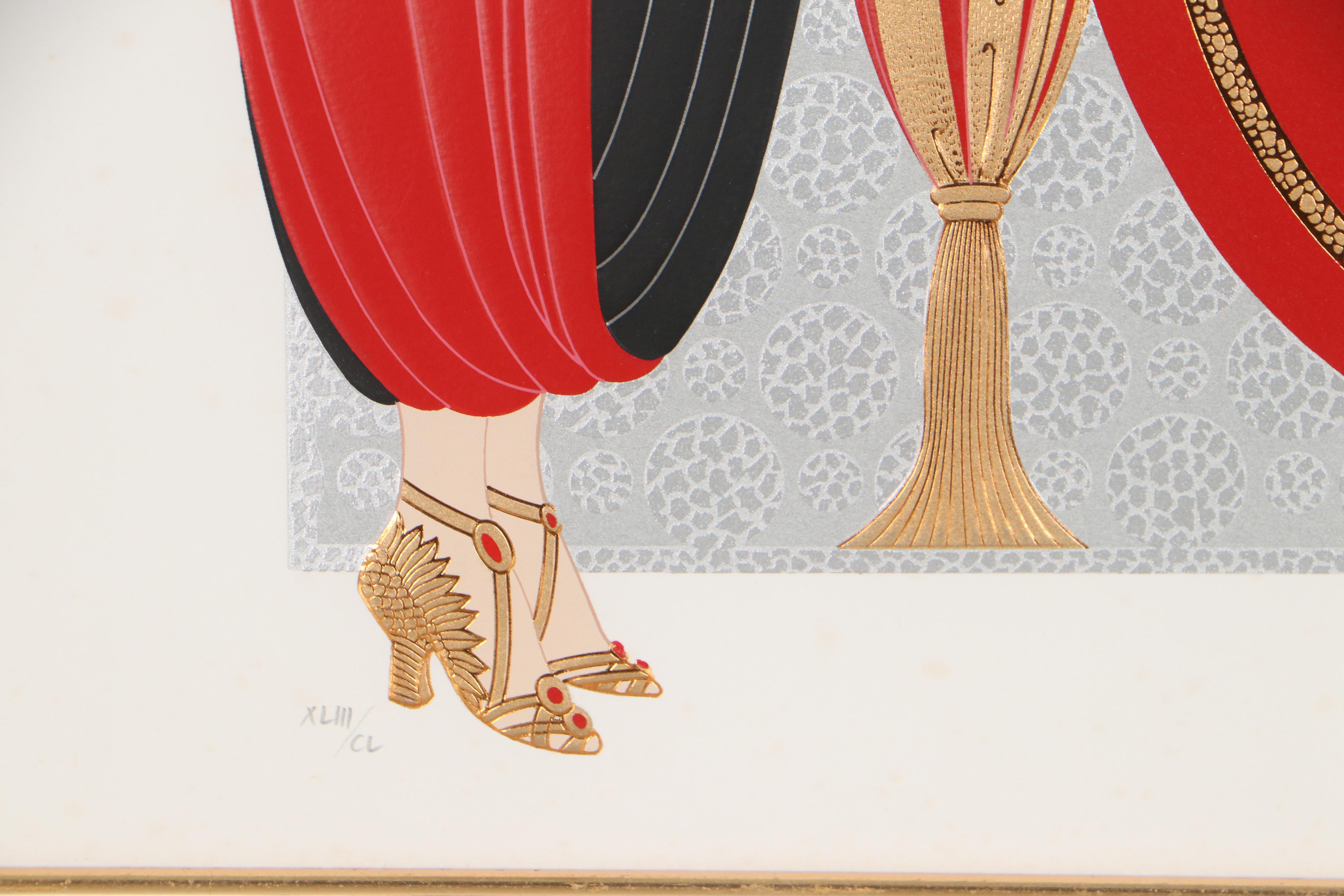 Erté Serigraph "Emerald Eyes," 1985 | EBTH