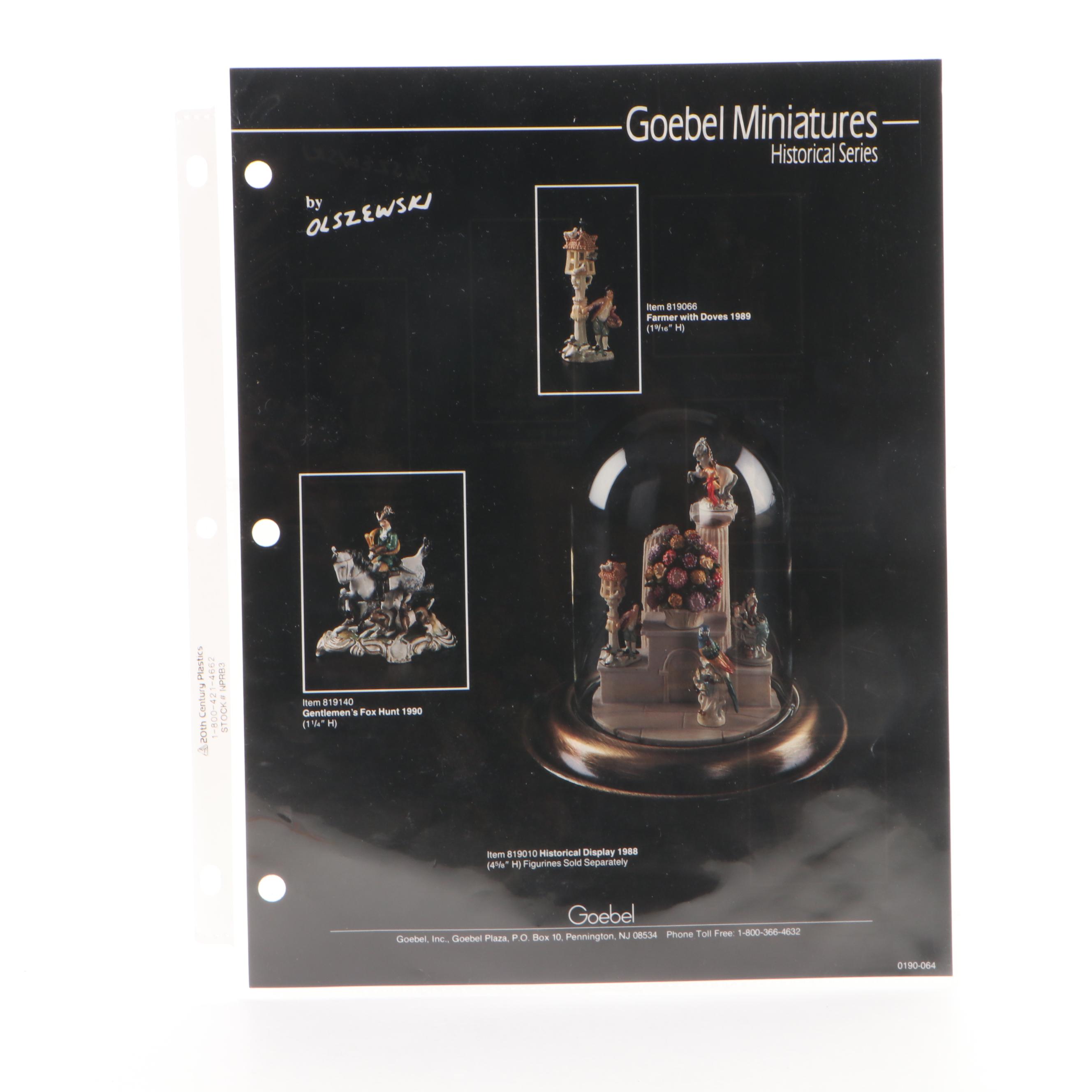 R. Olszewski for Goebel Historical Series Bronze and Resin Miniature ...