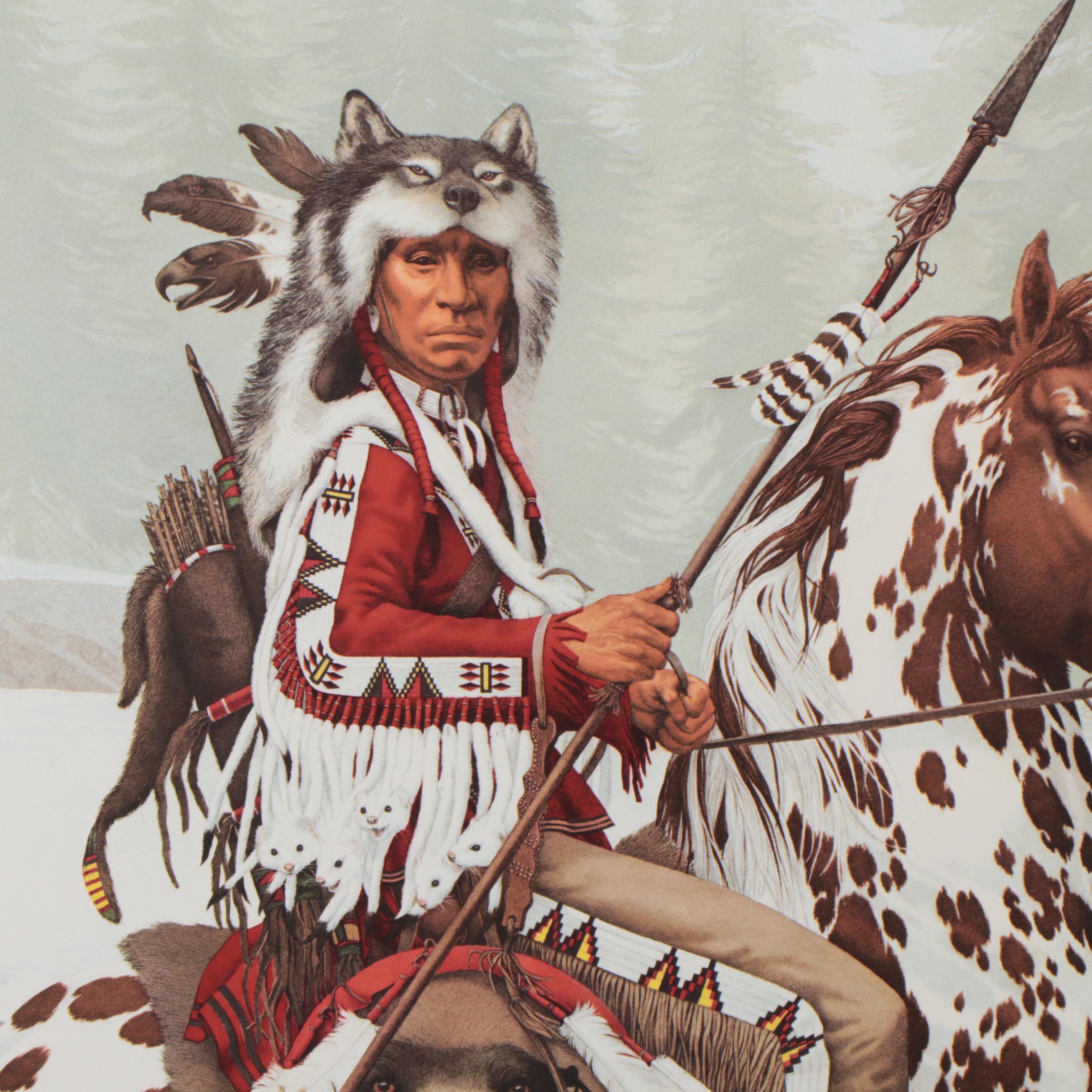 Bev Doolittle Offset Lithograph Diptych "Guardian Spirits," 1987 | EBTH