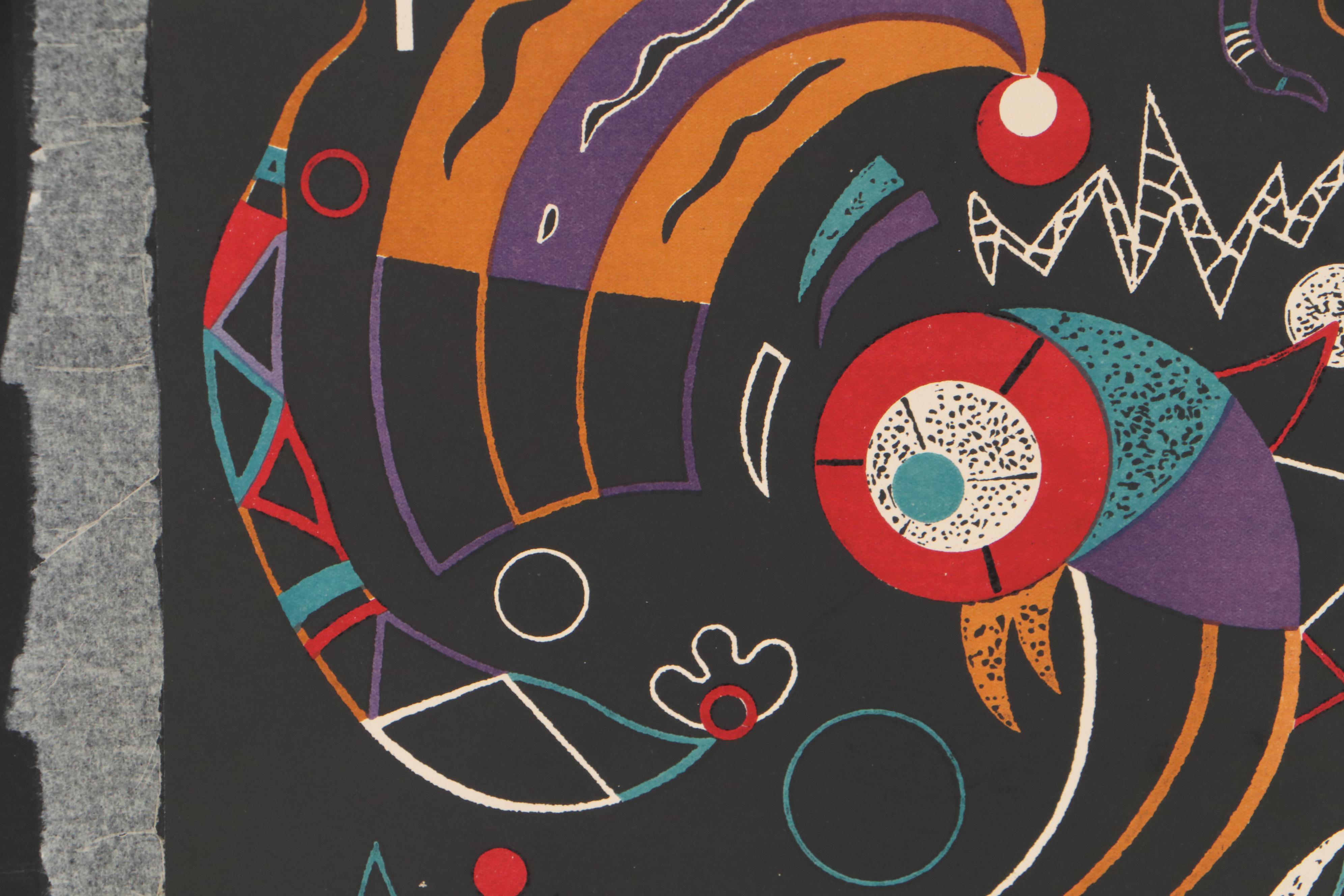 Wassily Kandinsky Lithograph "Comets," 1938 | EBTH