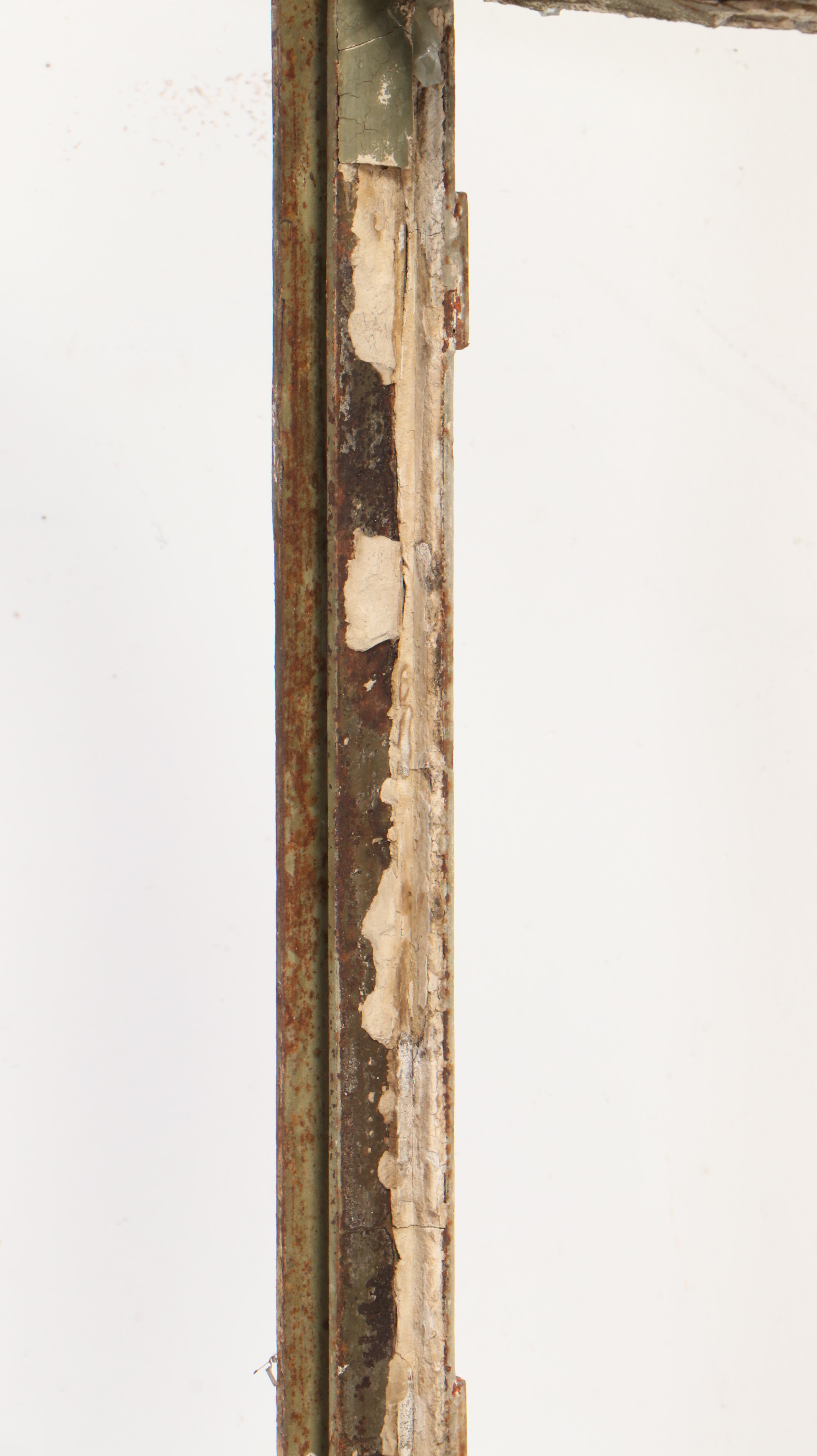 Four Metal Nine-Panel Arched Window Frames, 20th Century | EBTH